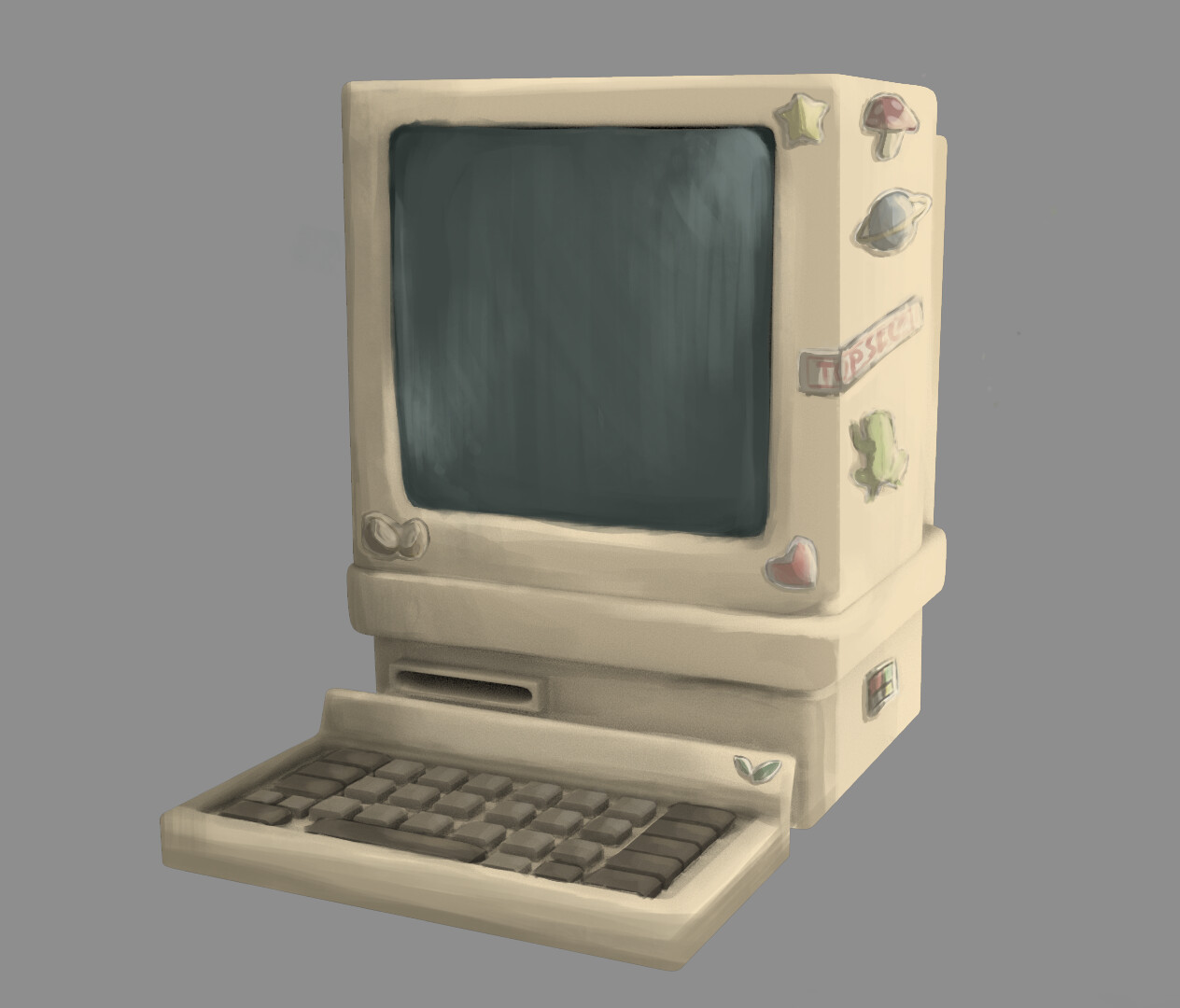 ArtStation - PC overpaint