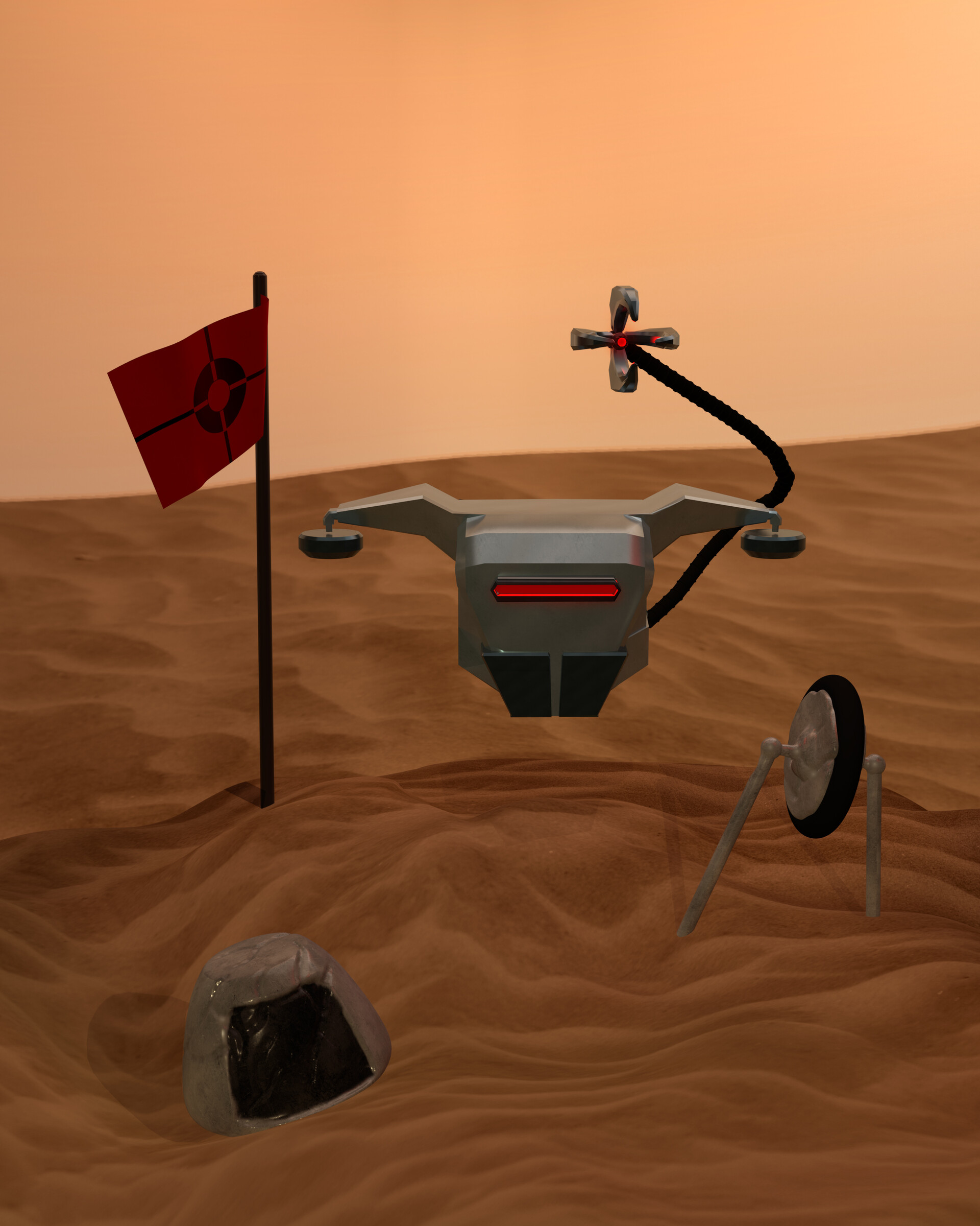 ArtStation - destroyer robot