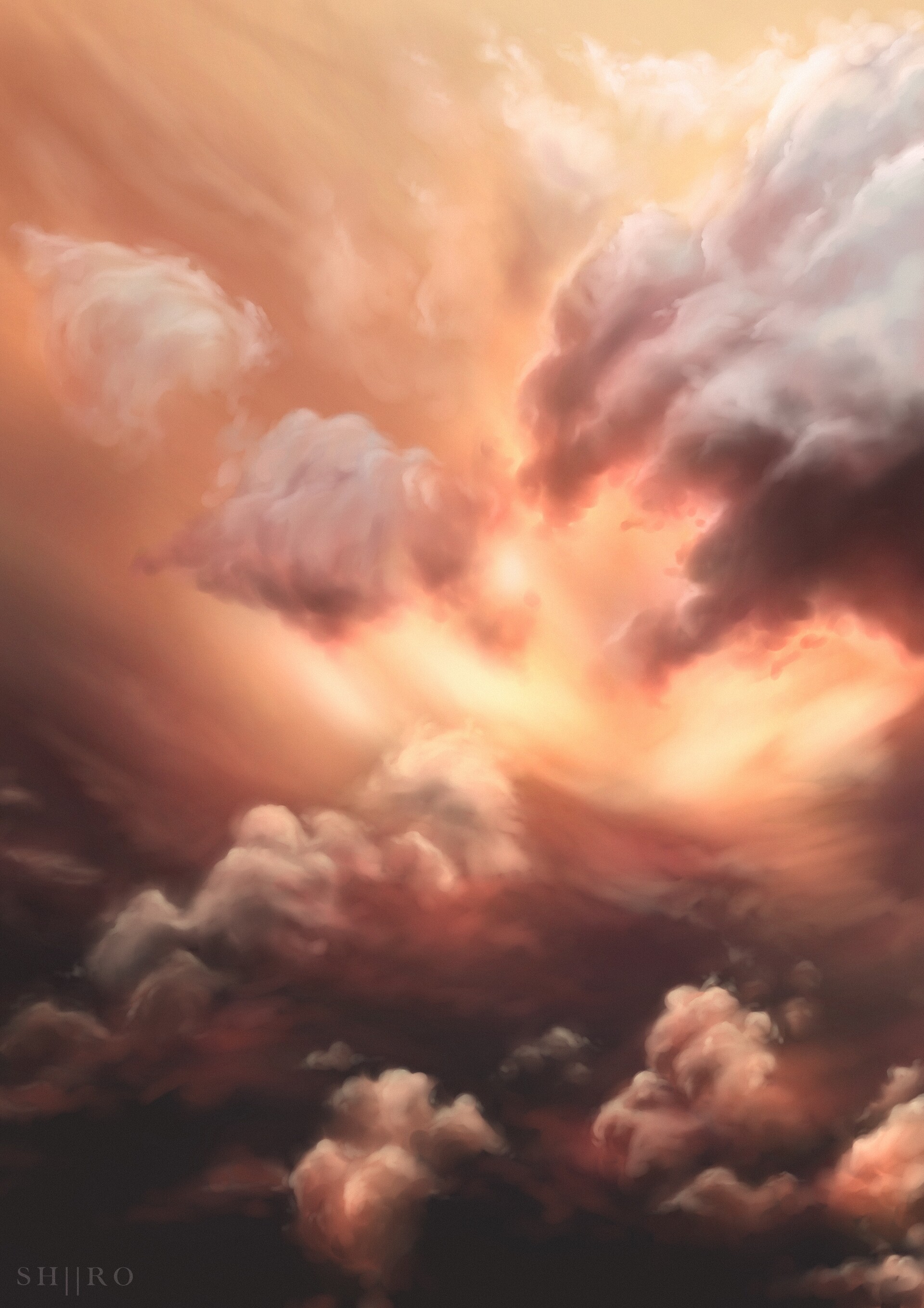 ArtStation - Red Sky