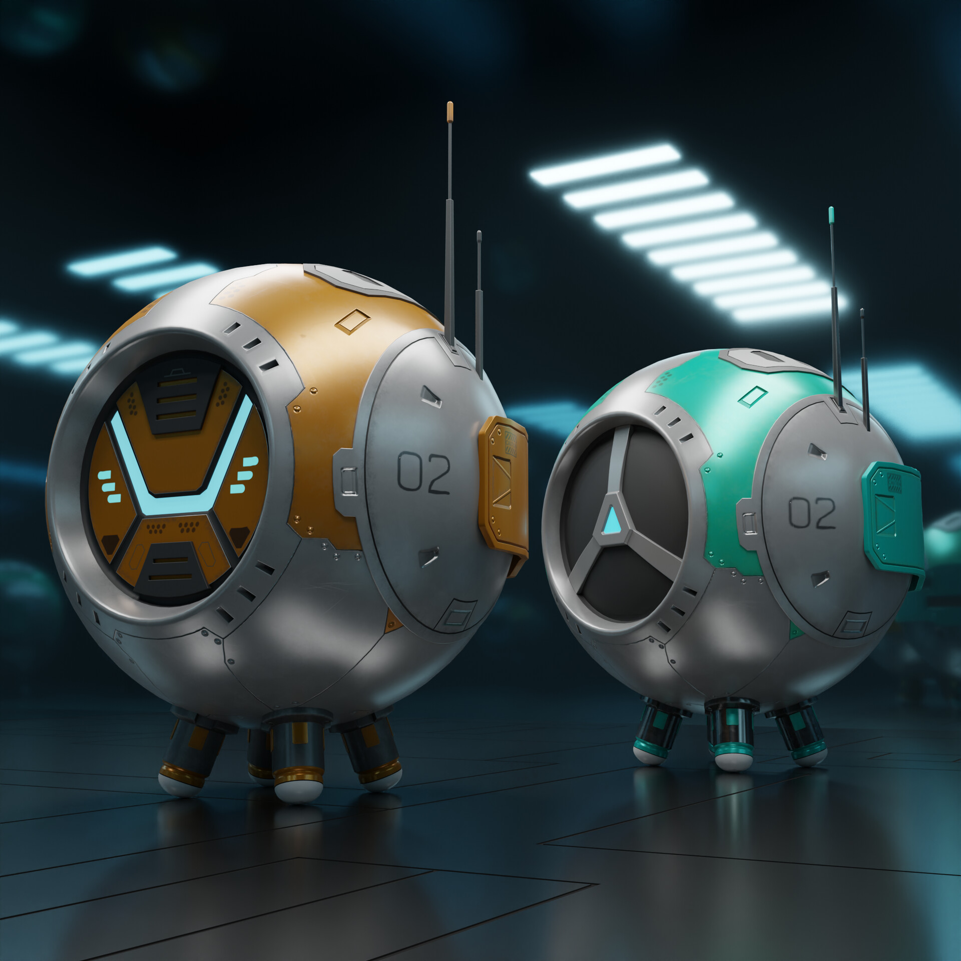 ArtStation - PR-02MV and PR-02VV