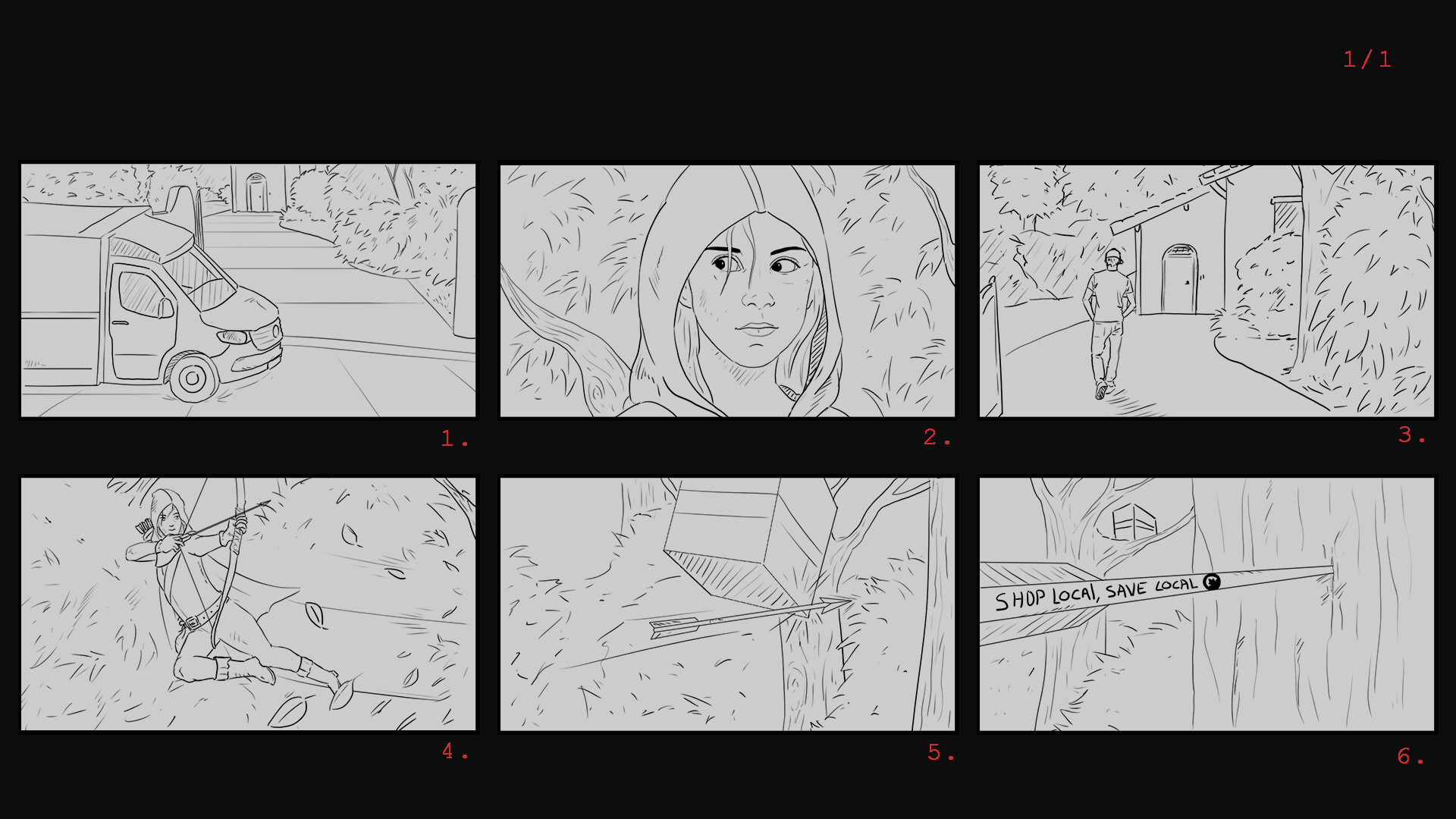 ArtStation - Storyboard - Ad 01