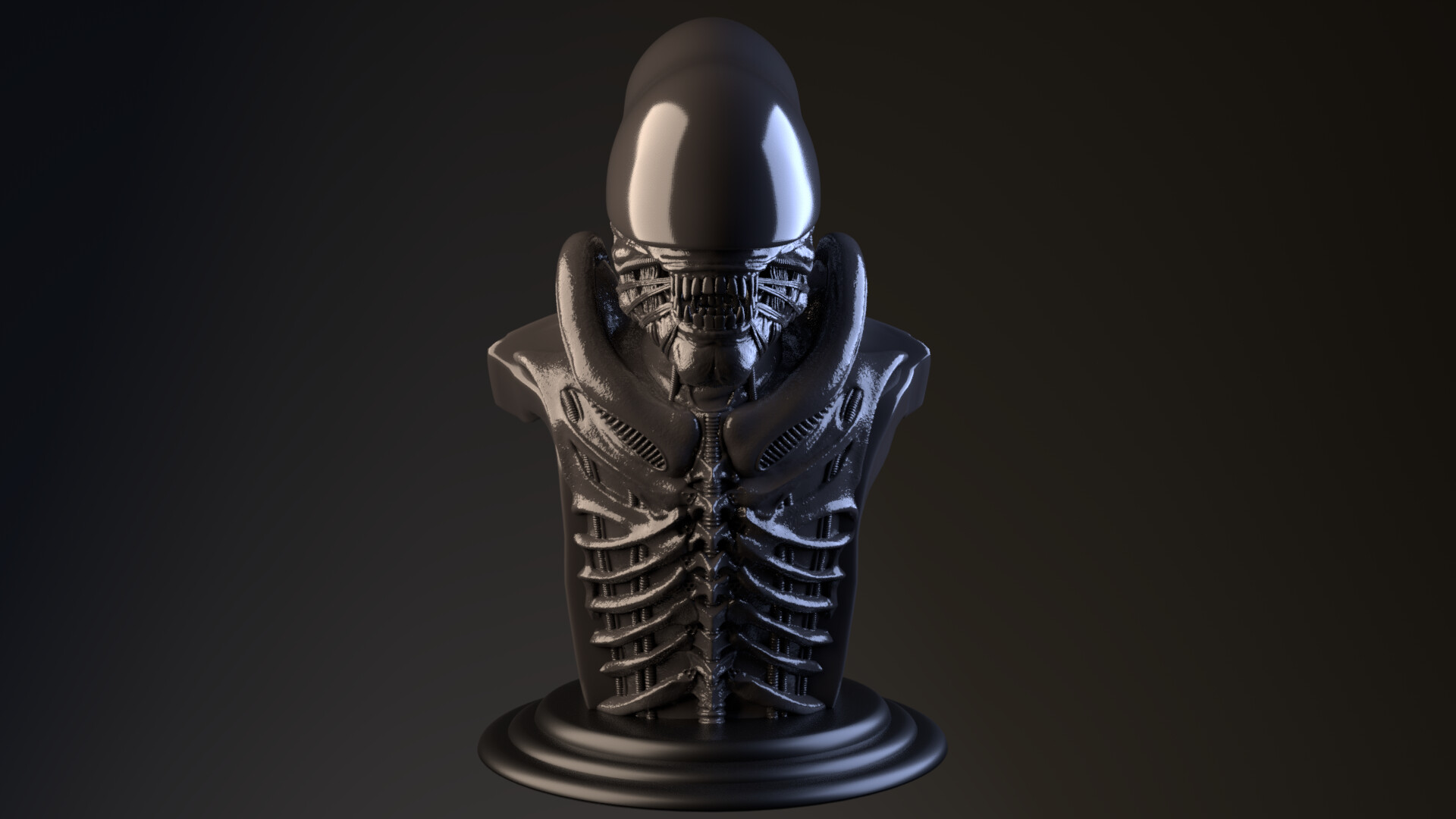 ArtStation - Alien Bust