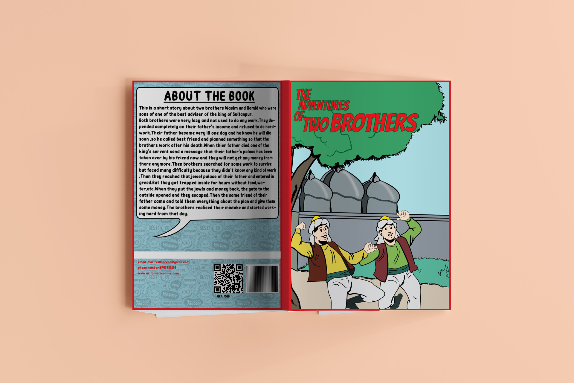 ArtStation - Comic Book - The Adventures Of Two Brothers