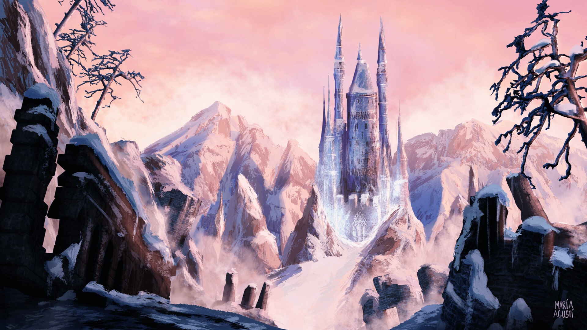 ArtStation - Ice Castle