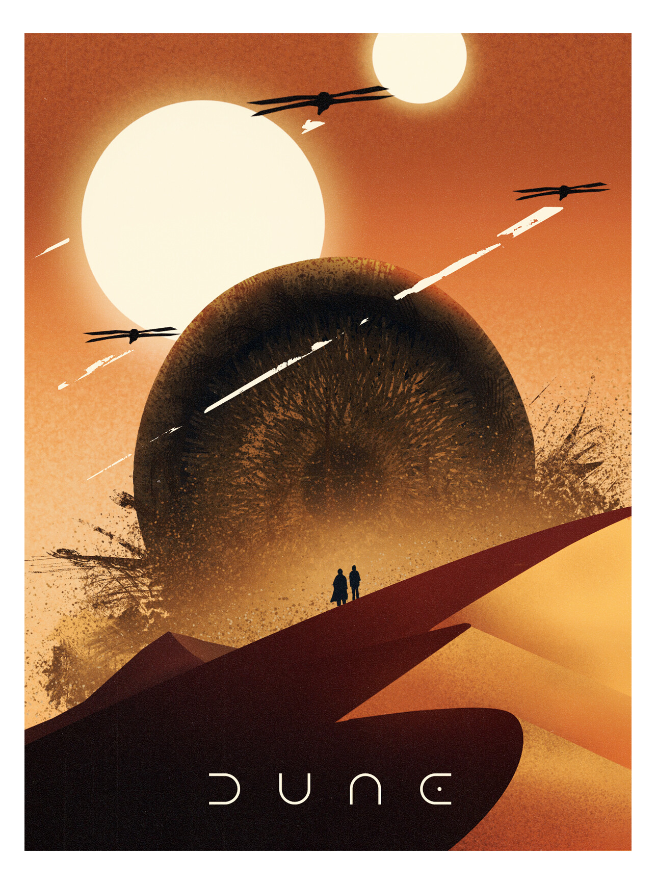 ArtStation - Dune concept poster
