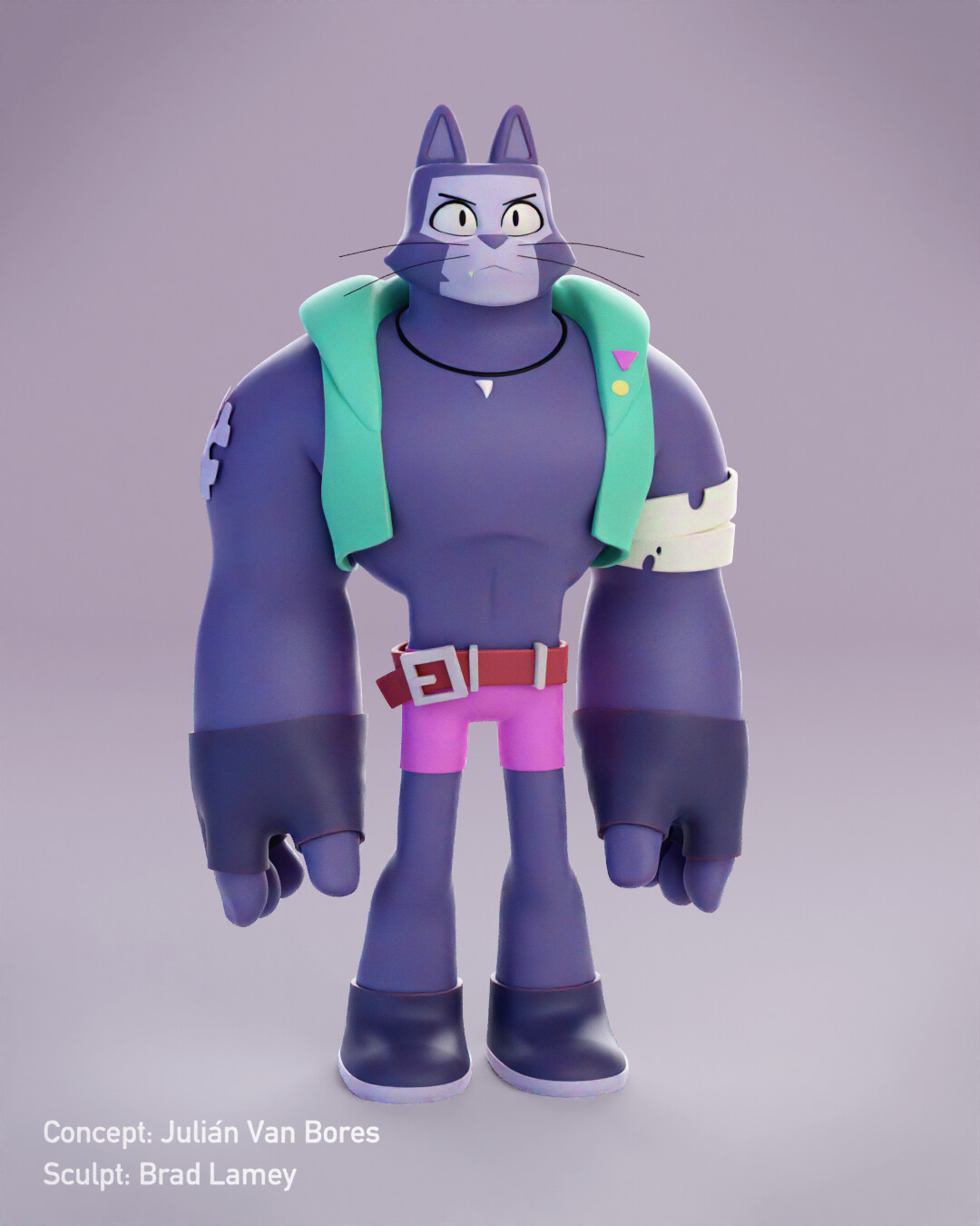 ArtStation - Cat Figure