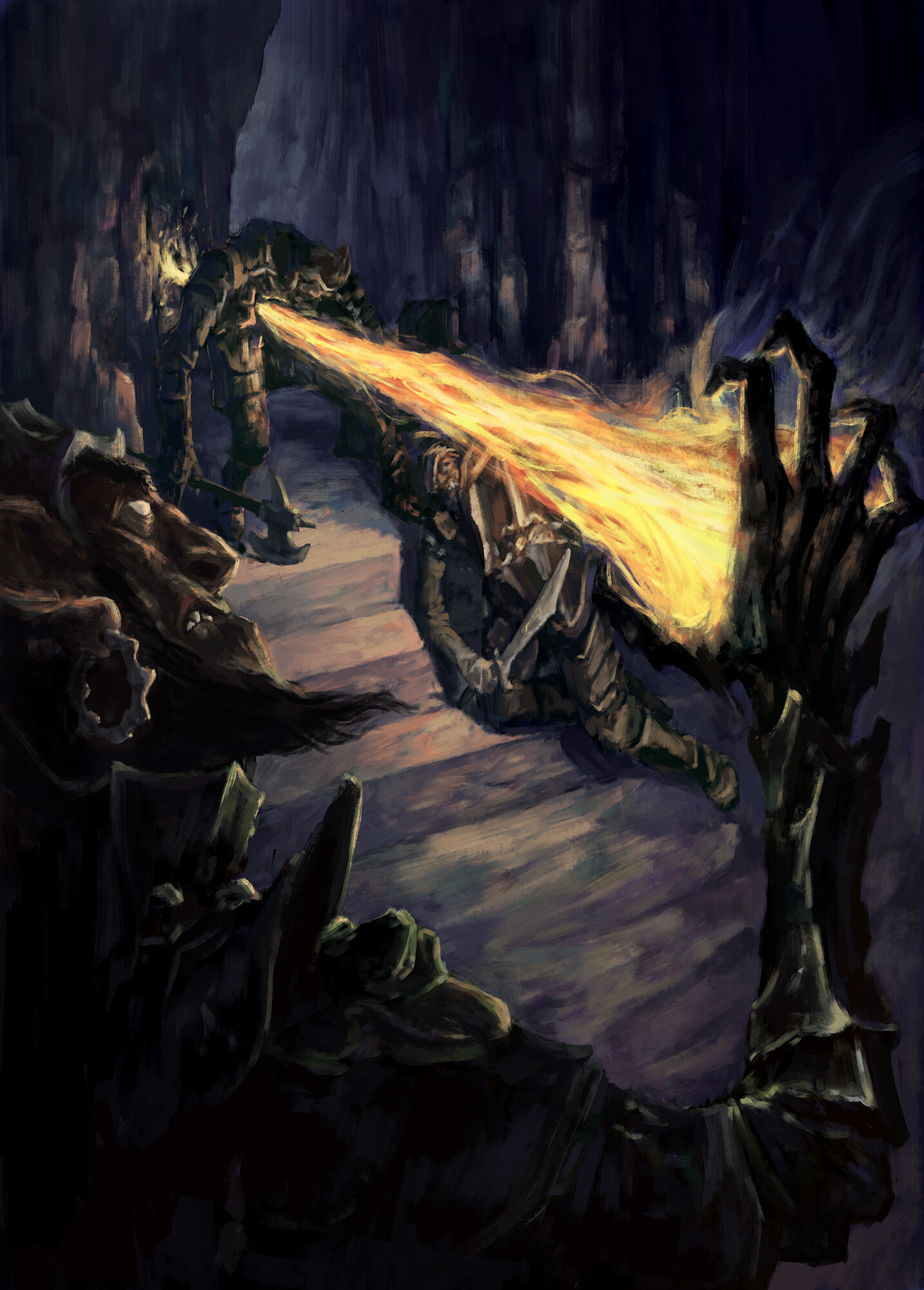 ArtStation - Fire Beam