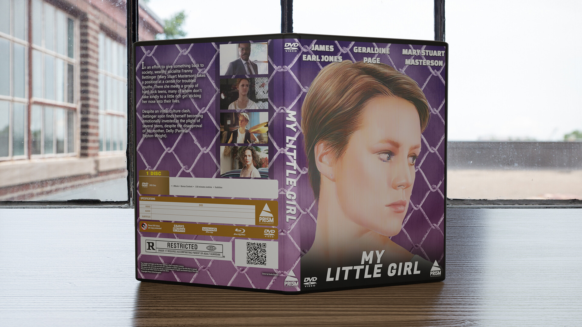 ArtStation - My Little Girl (1986) Custom DVD Cover