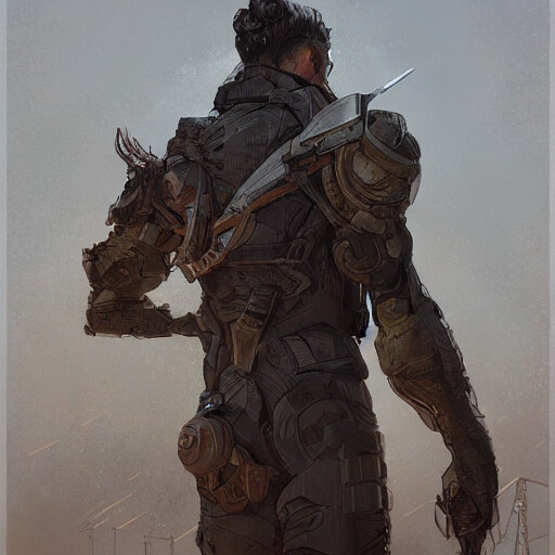 ArtStation - back view