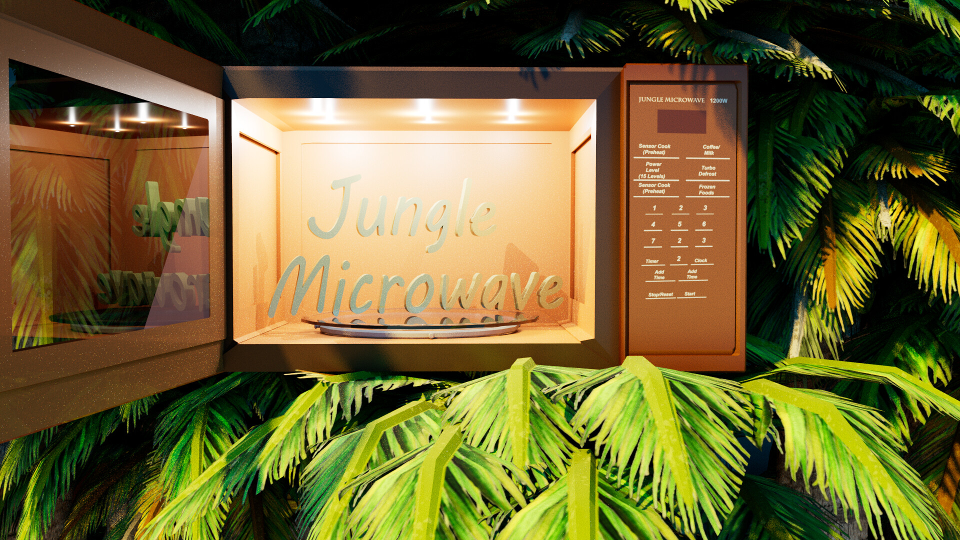 ArtStation - Jungle Microwave