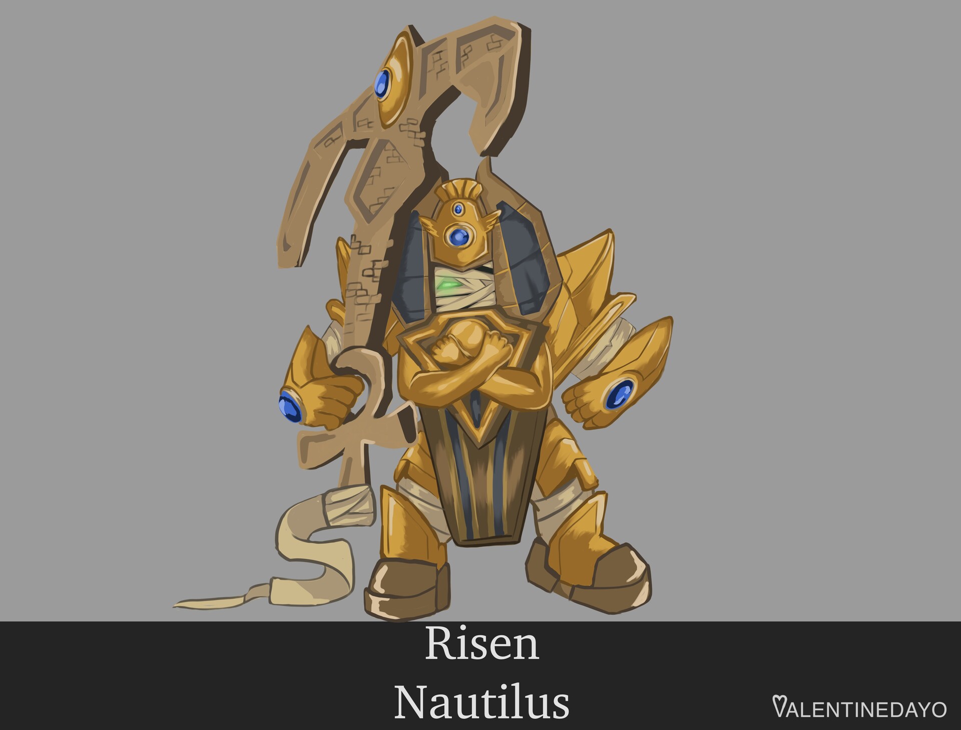 ArtStation - Risen Nautilus (Skintober)