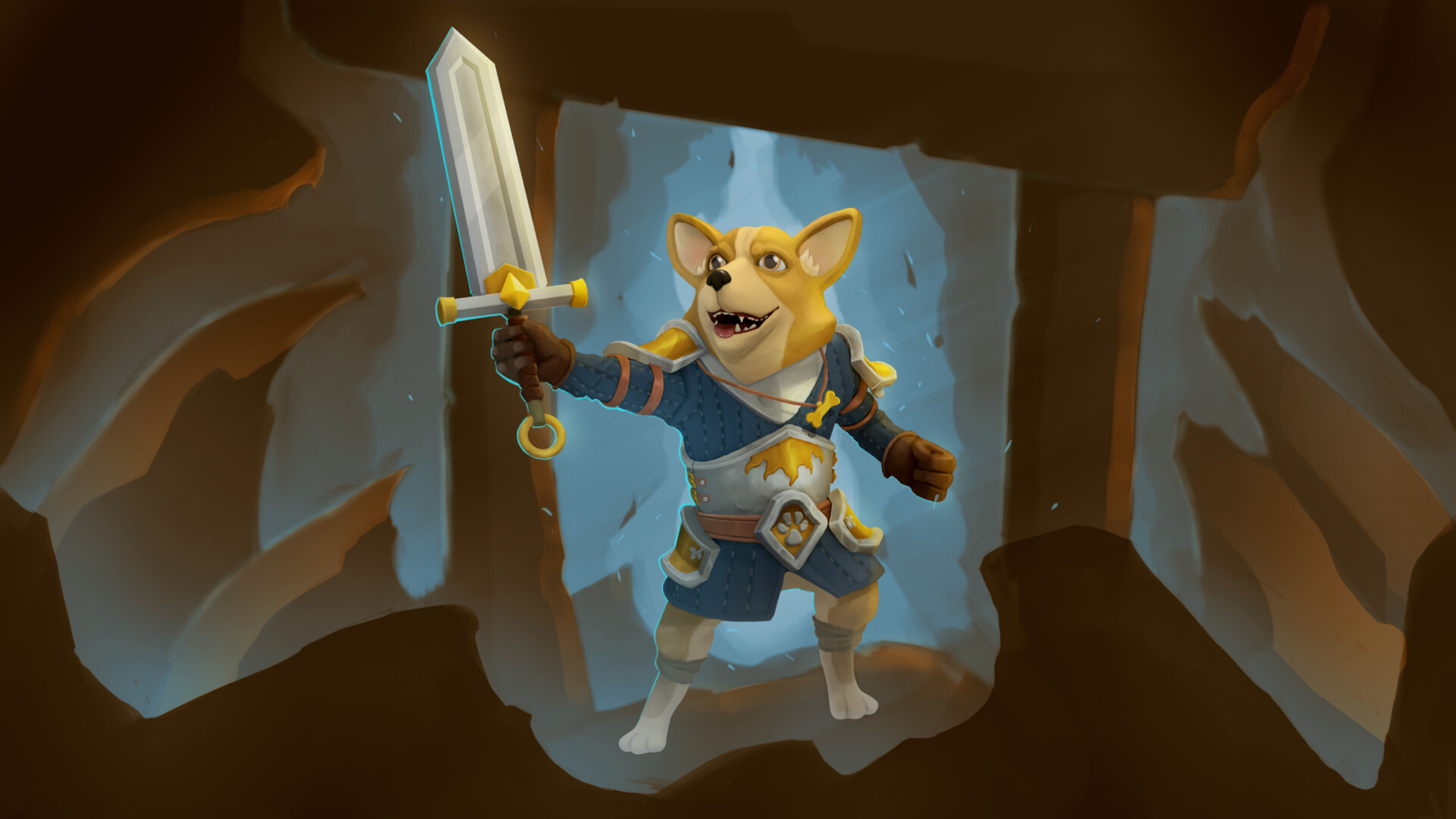 ArtStation - Corgi Warrior