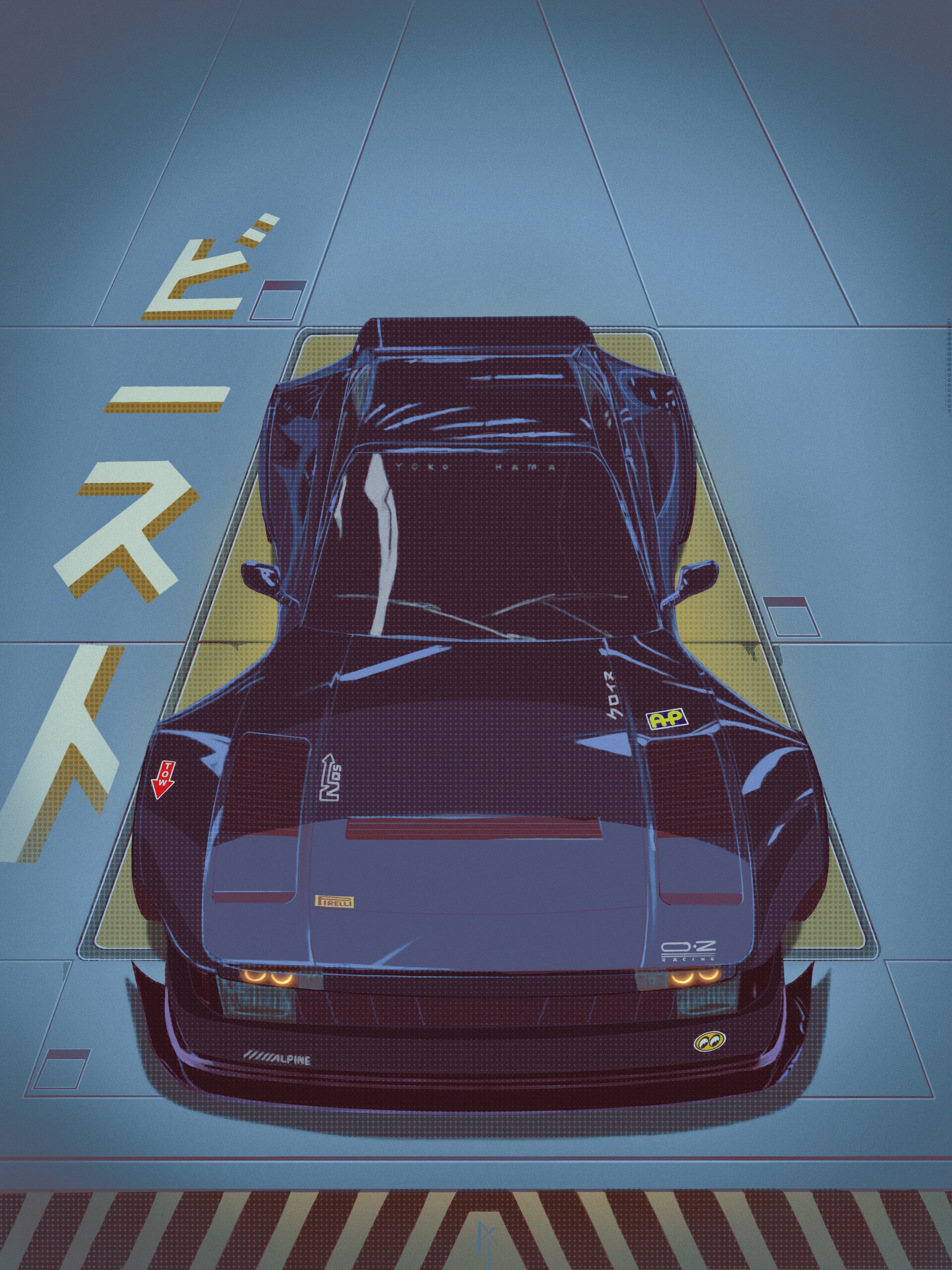 ArtStation - Ferrari 308