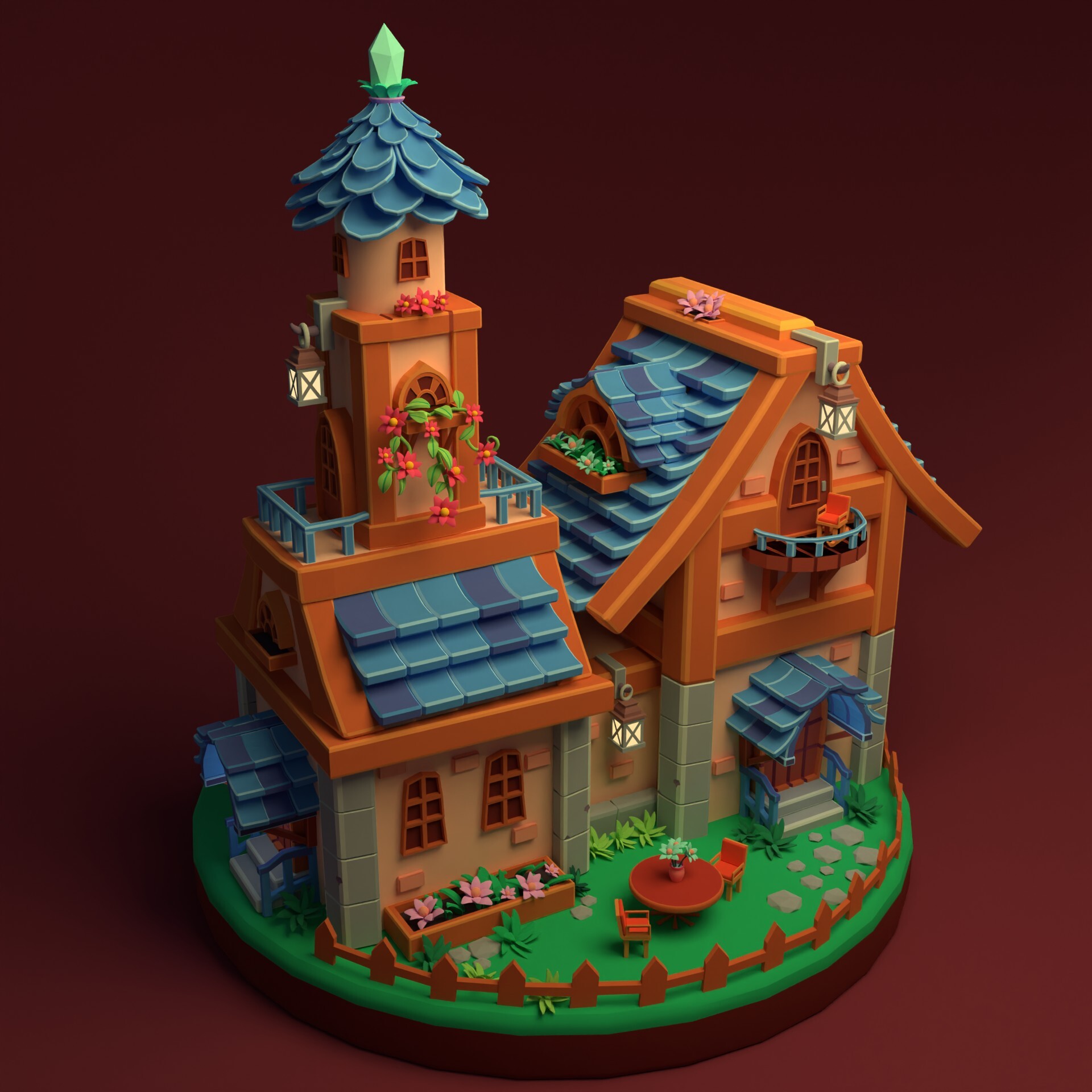 ArtStation - Summer house :)