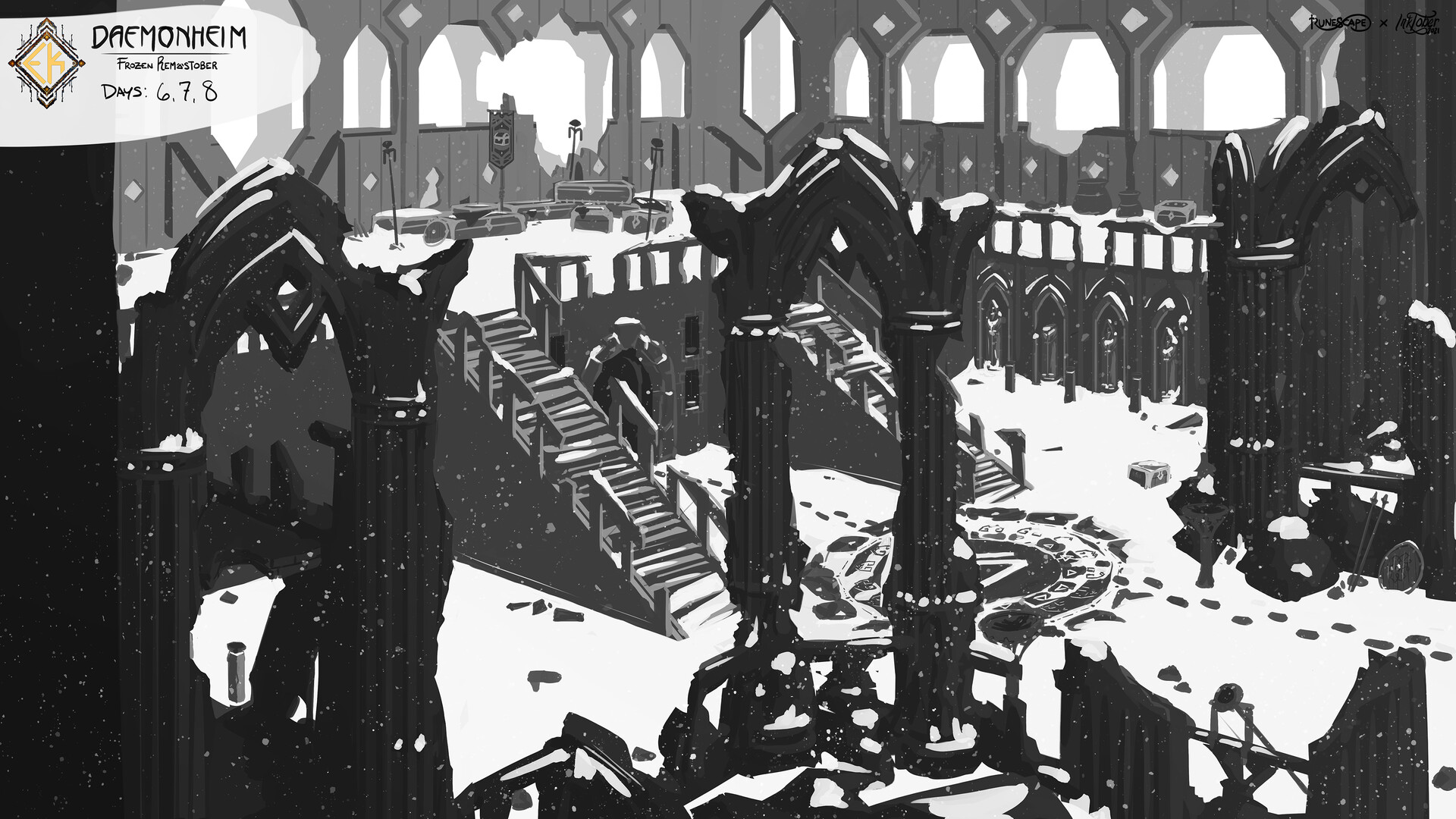 ArtStation - Daemonheim Remasted Lobby