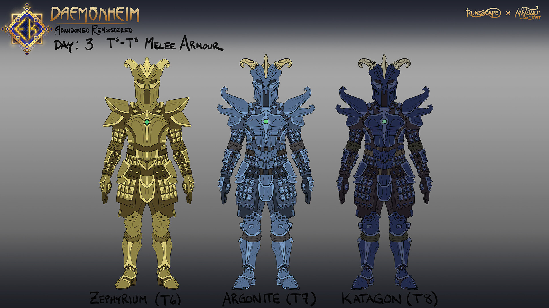 ArtStation - Daemonheim Remastered Abandoned Armour and Weapons