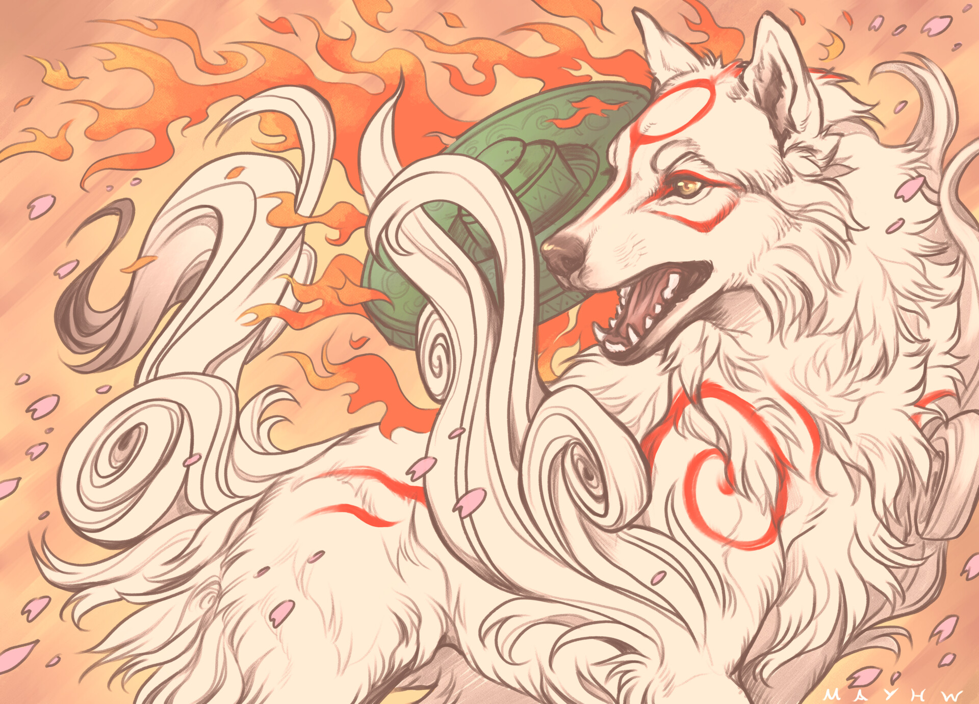ArtStation - Okami Fanart