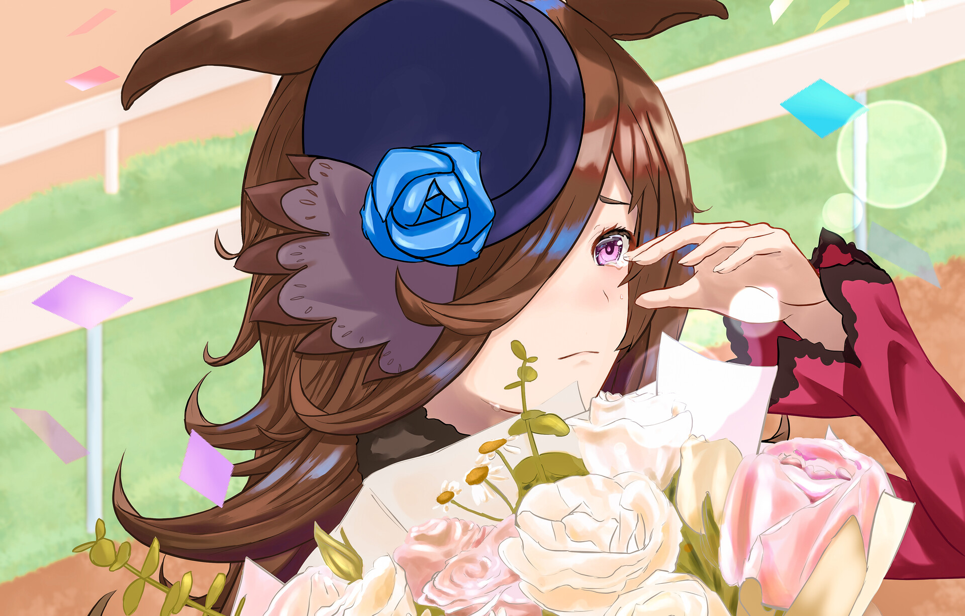 ArtStation - Rice Shower is so adorable