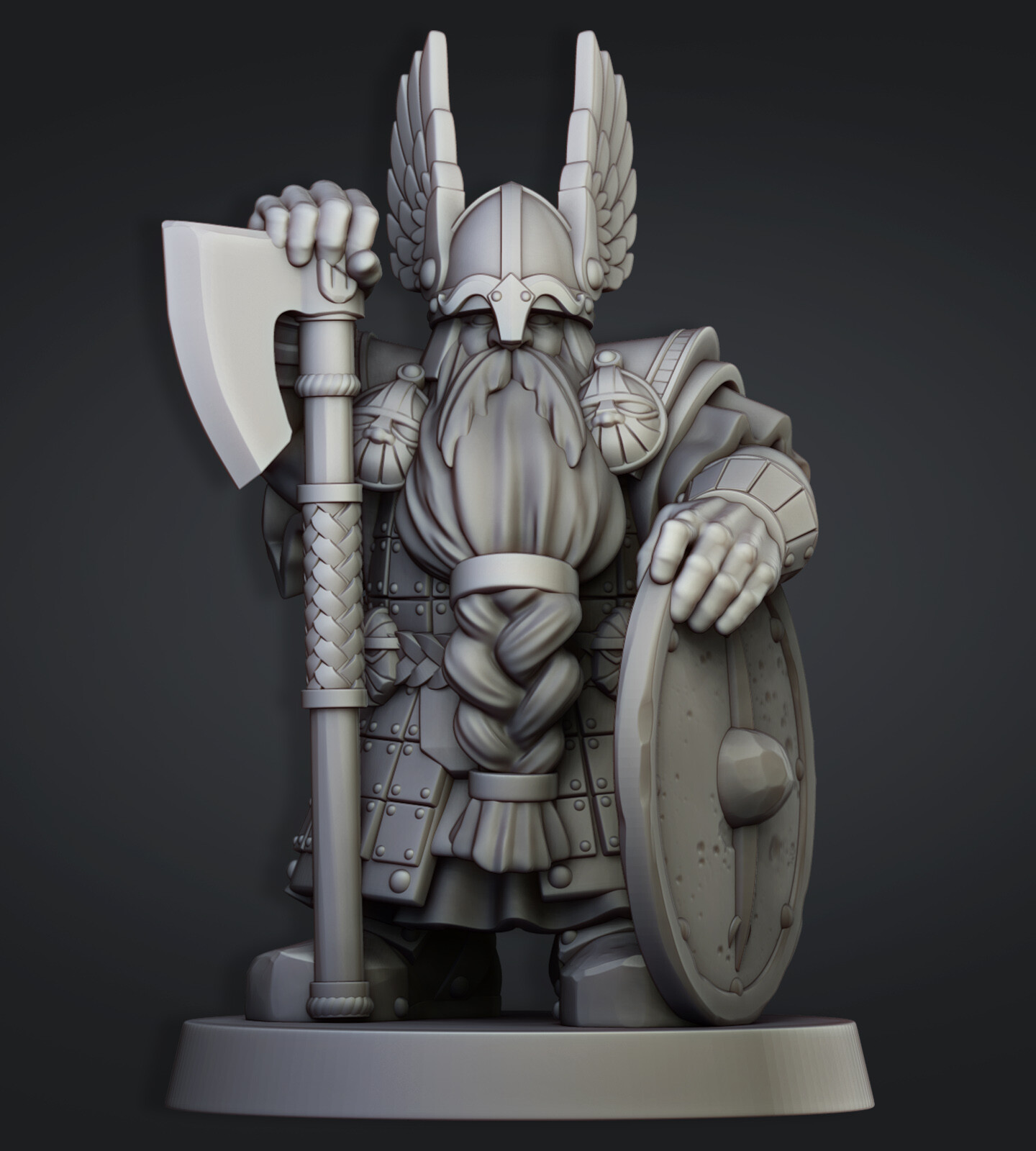 ArtStation - Dwarf Veterans - Miniatures