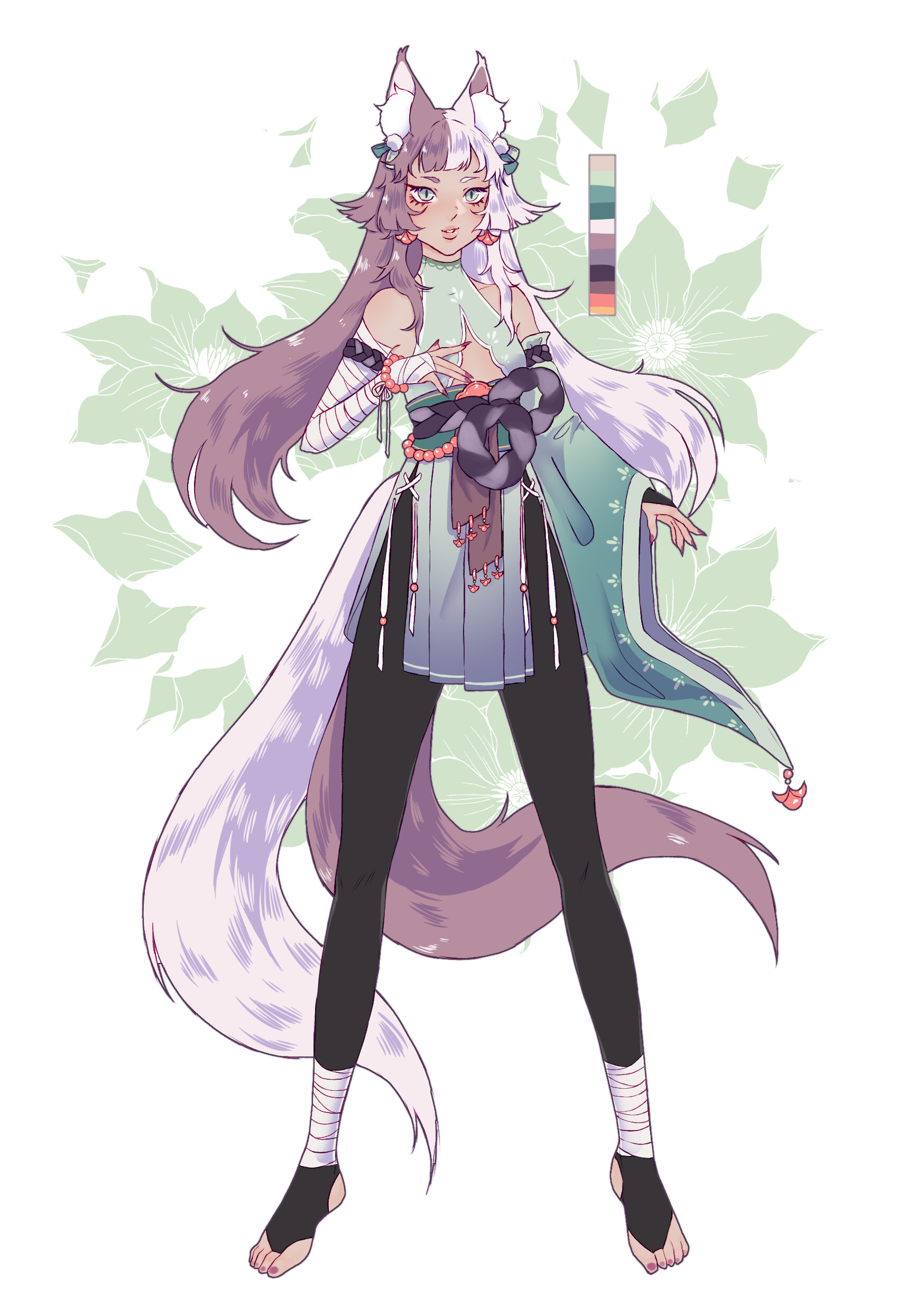 ArtStation - Nature Kitsune Adoptable