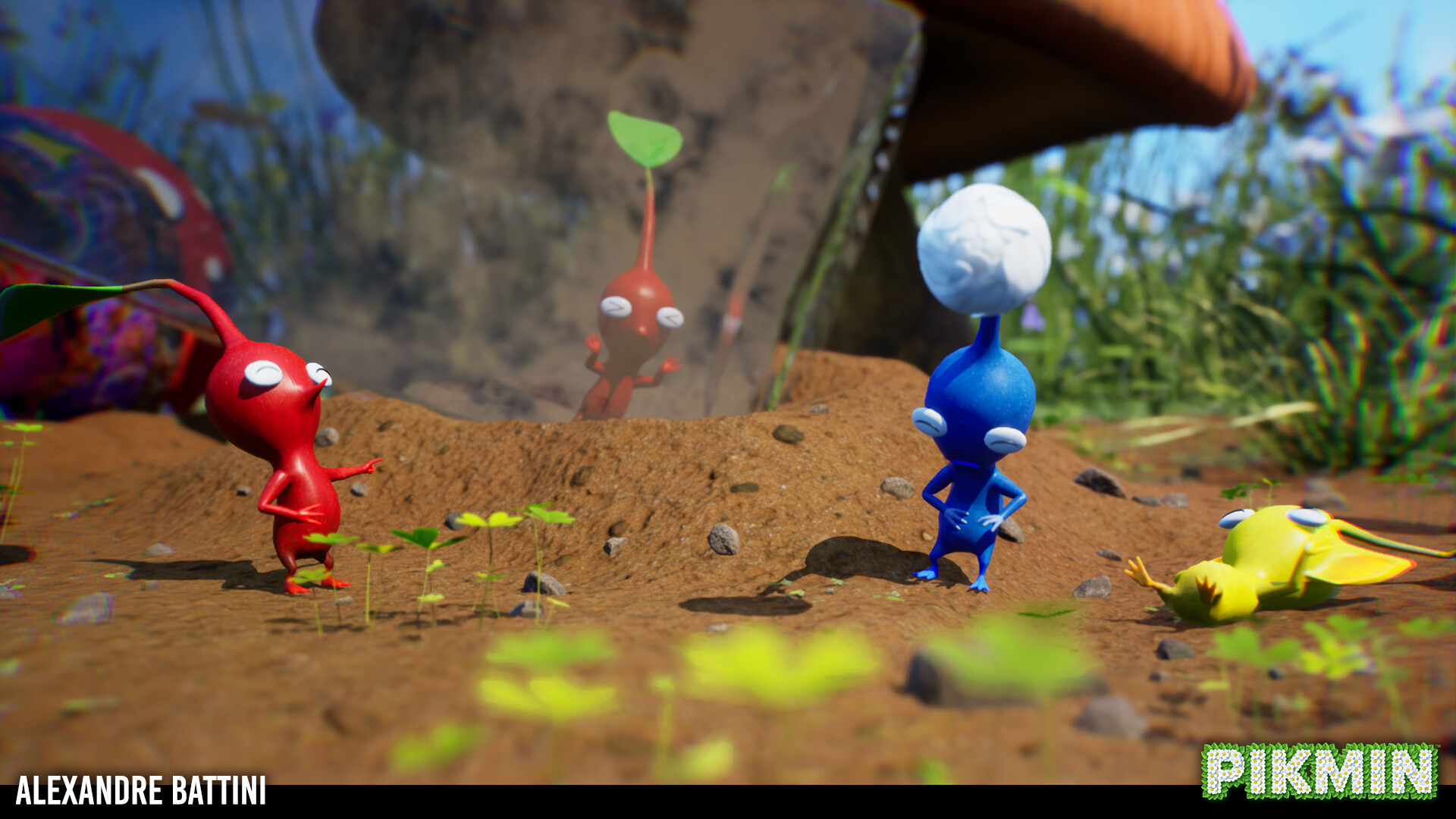 Alexandre "Songkran" Battini - Pikmin Short Movies Tribute