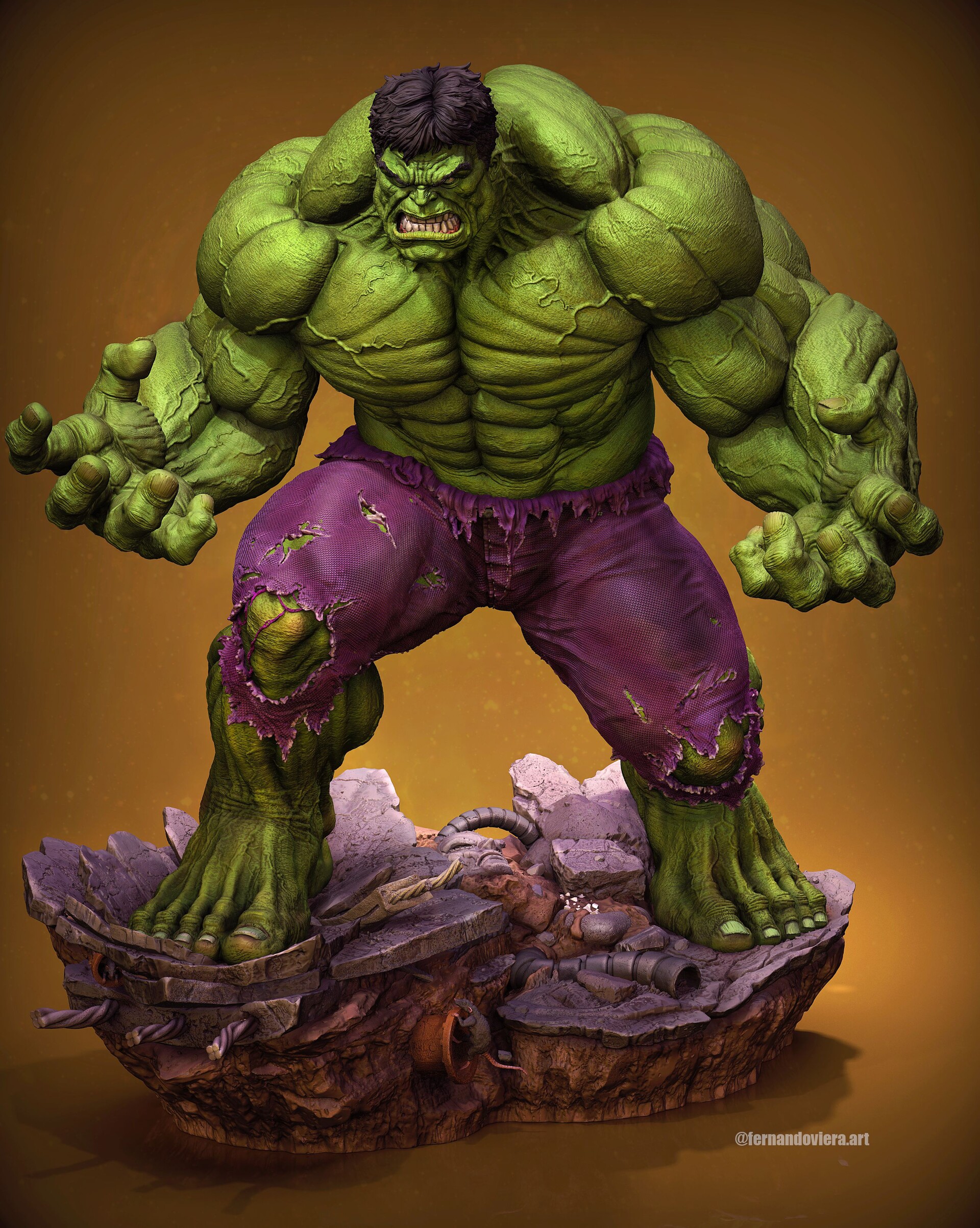 ArtStation - Hulk Amazing