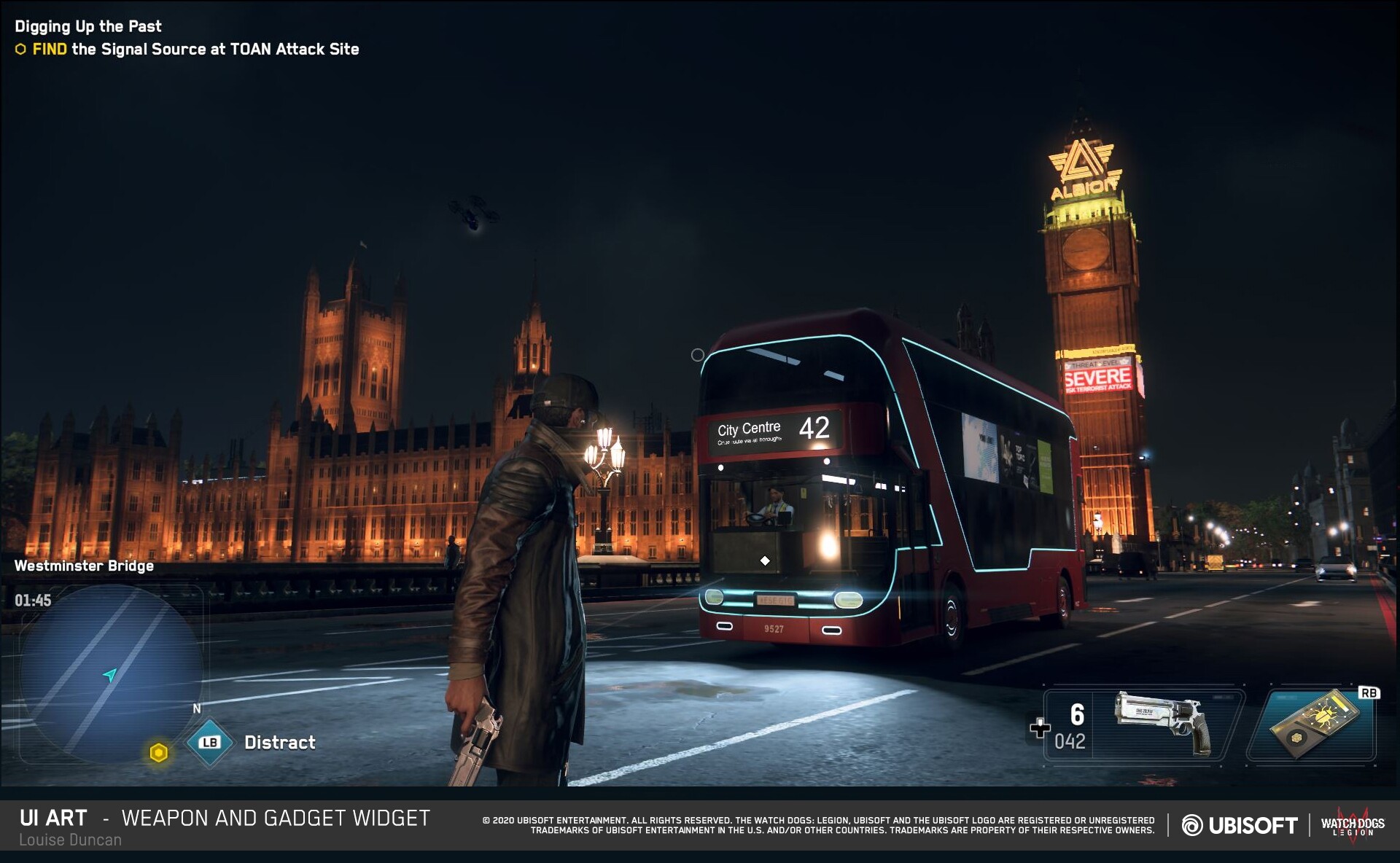 Louise Duncan - Watch Dogs Legion - Weapon and Gadget Widget