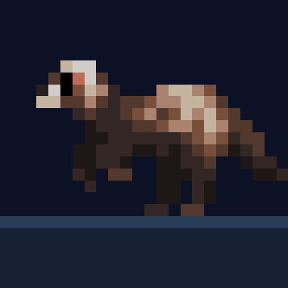 ArtStation - Commission. Ferret run cycle