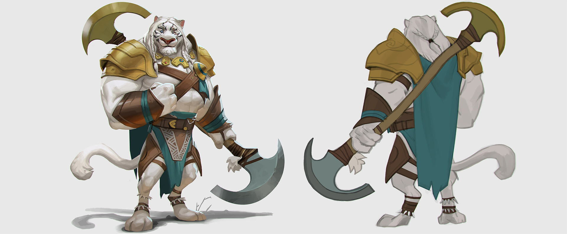 ArtStation - SpellSlingers-Ajani