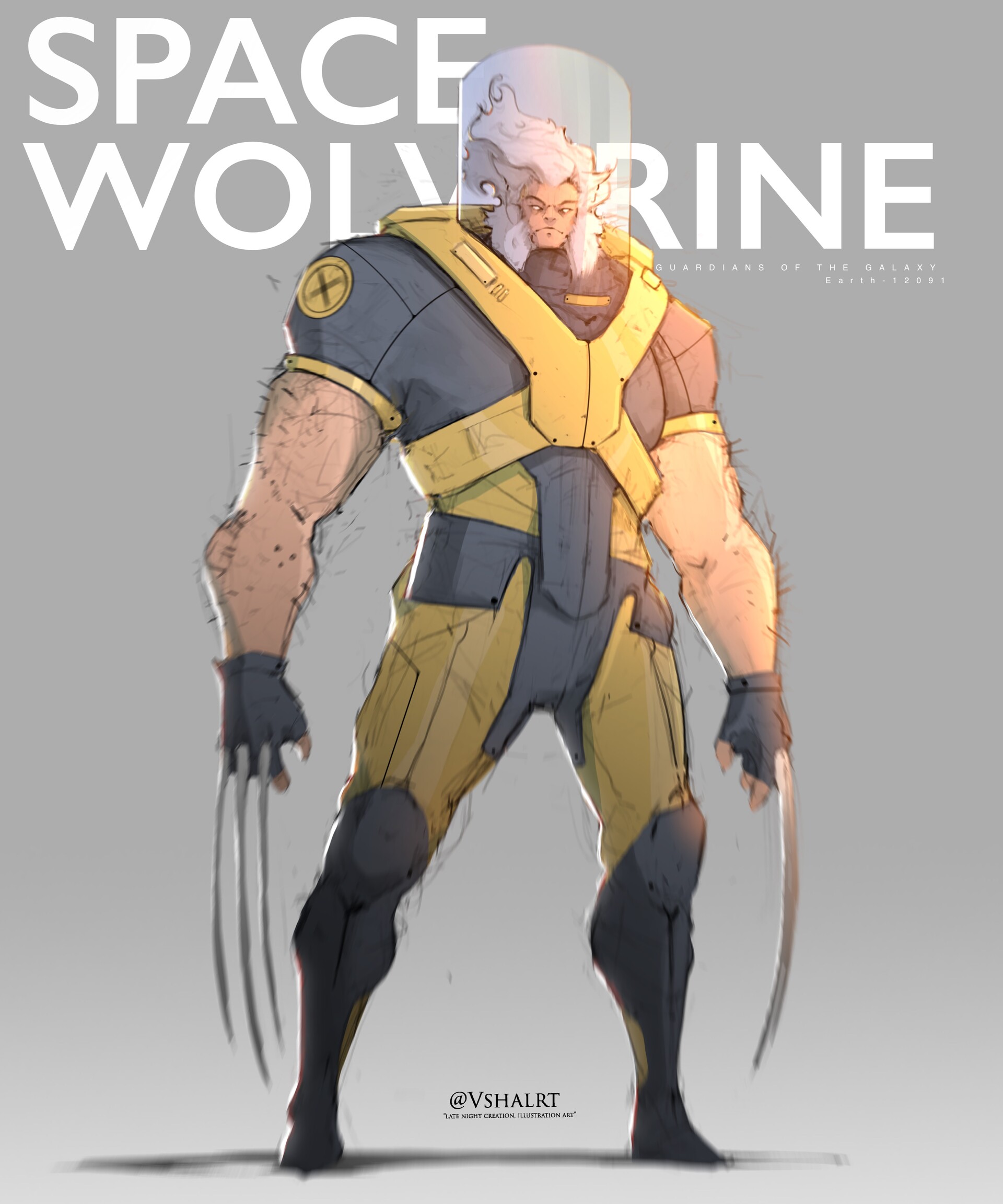 ArtStation - Space WOLVERINE