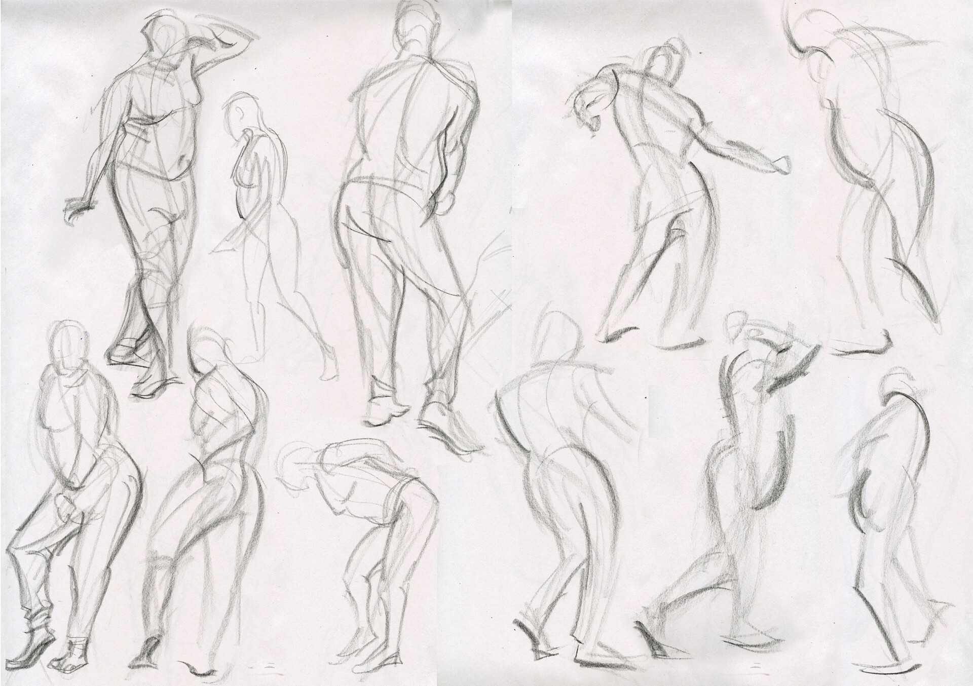 Gesture Drawing Examples Gesture Drawing Examples