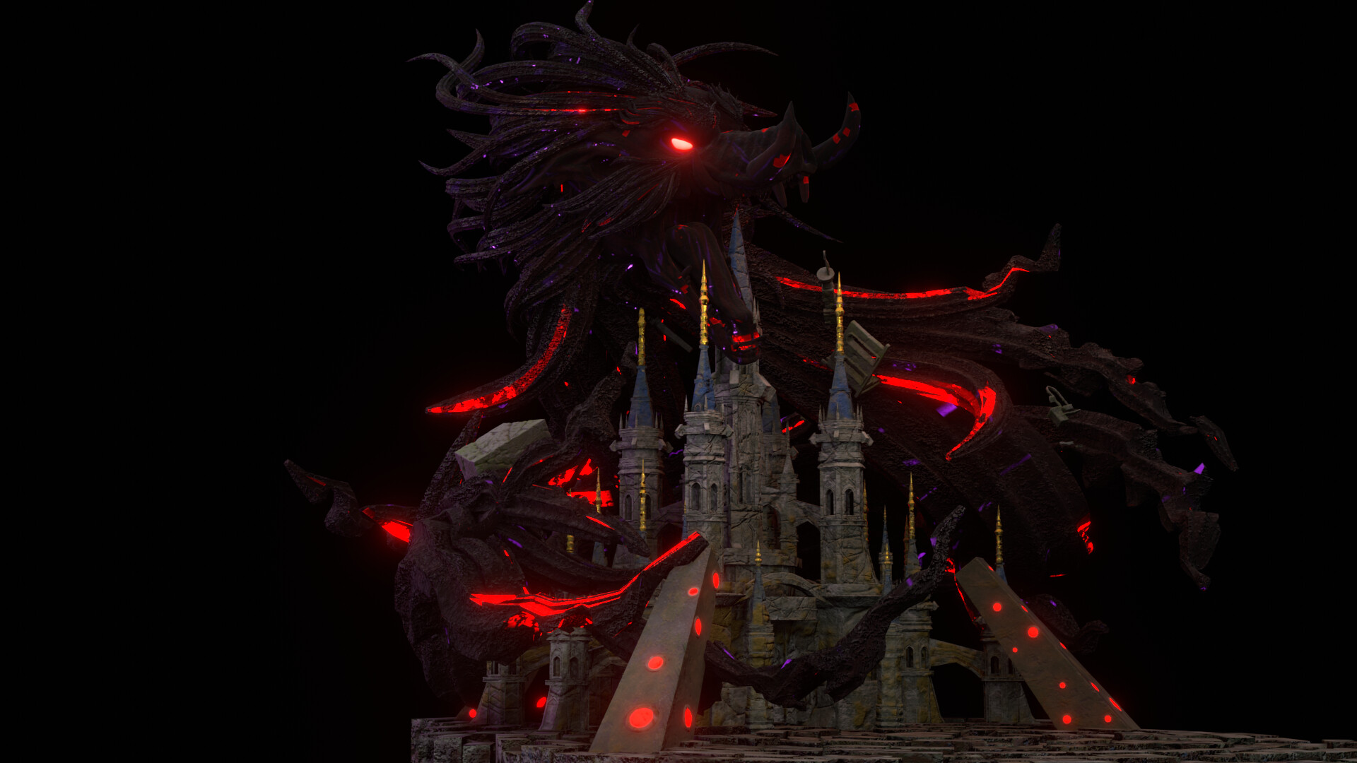 Calamity Ganon - Zelda Breath of the Wild - 3D model by jhobertCG ...