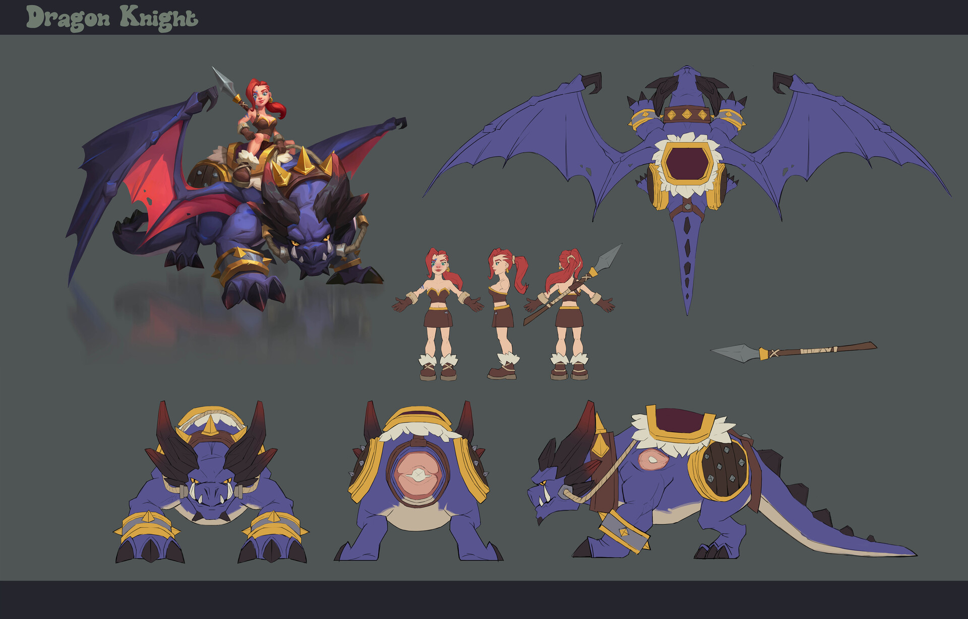 ArtStation - dragon knight