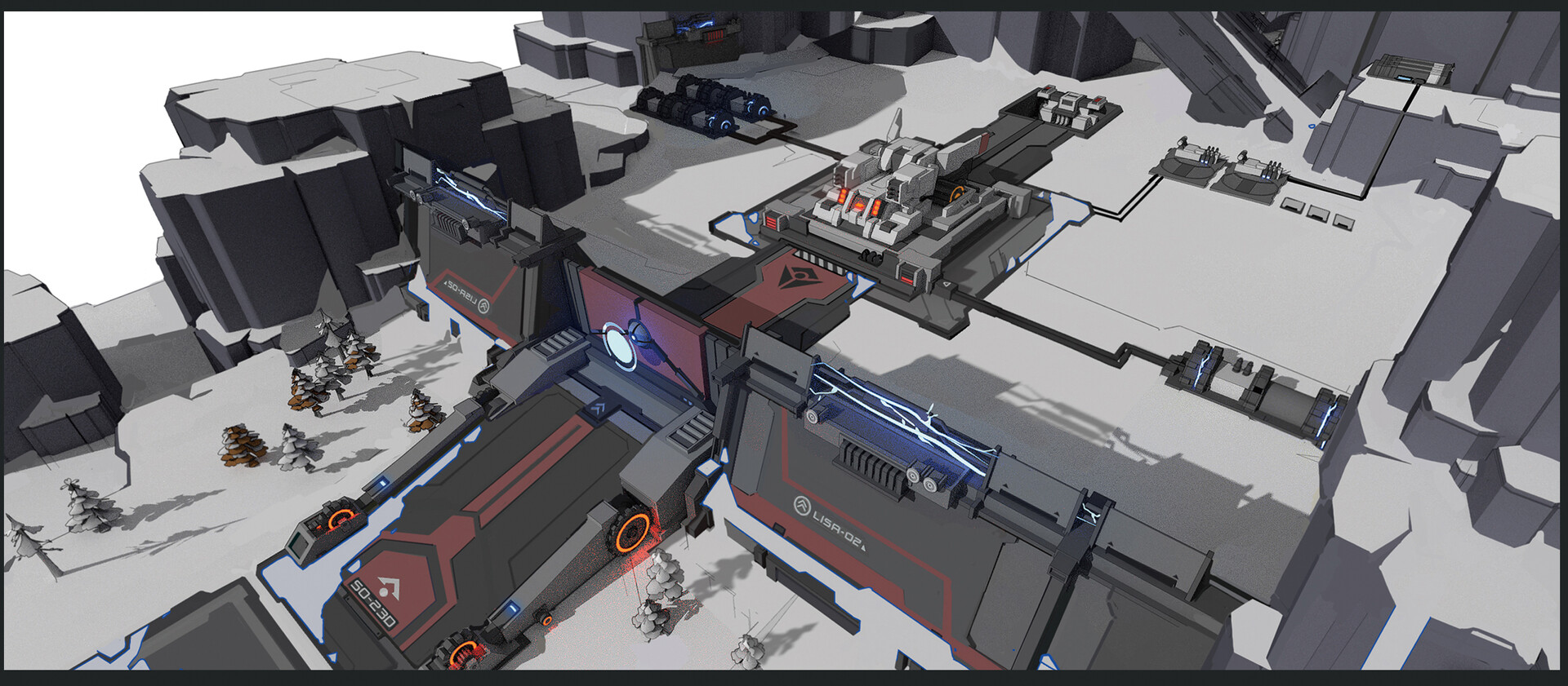 ArtStation - Mechanical lifting device