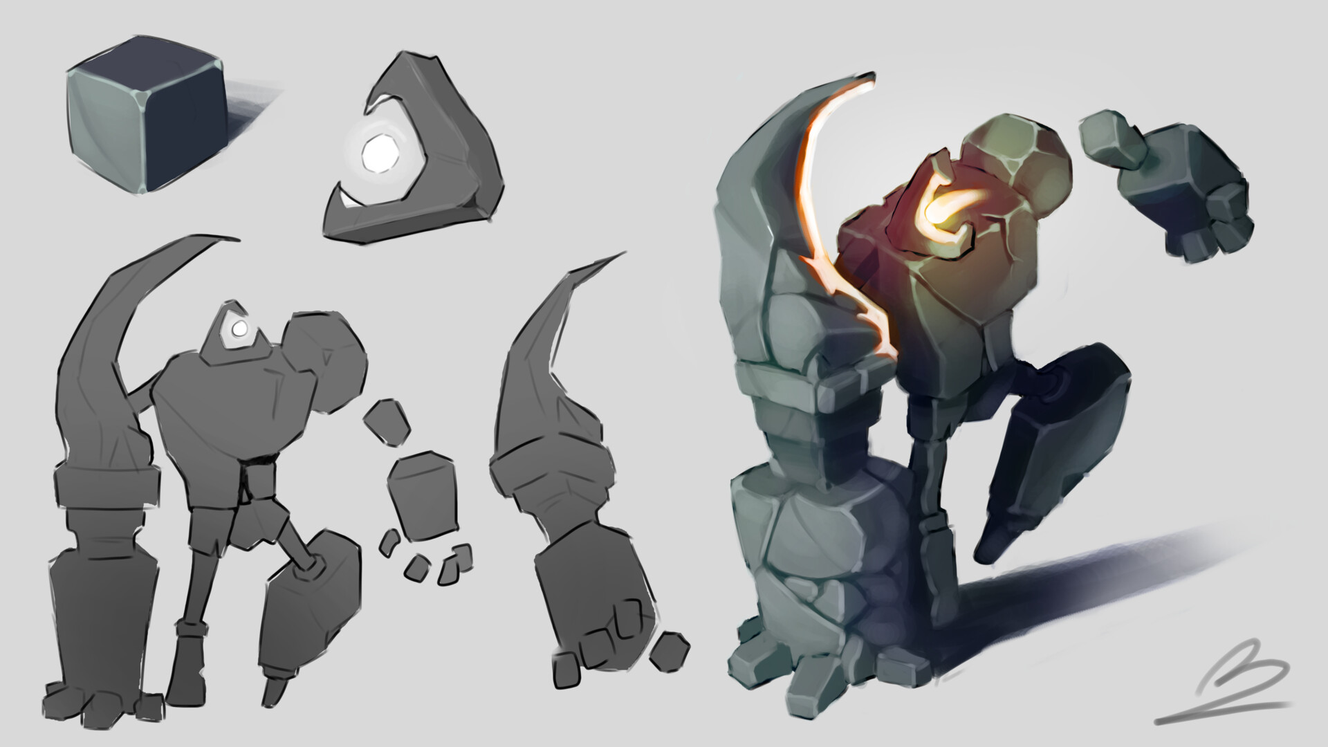 ArtStation - Stone Golem