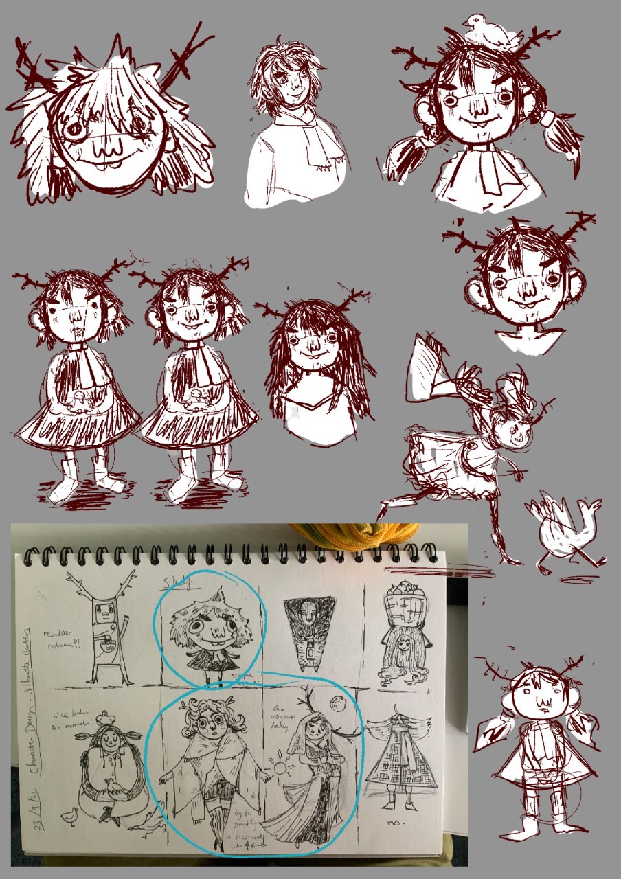 ArtStation - "Petrichor" character Skelf