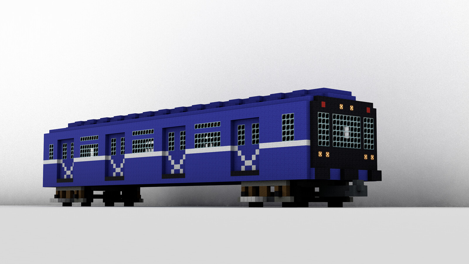 Skygroz TrainBuilder - My first train in Minecraft