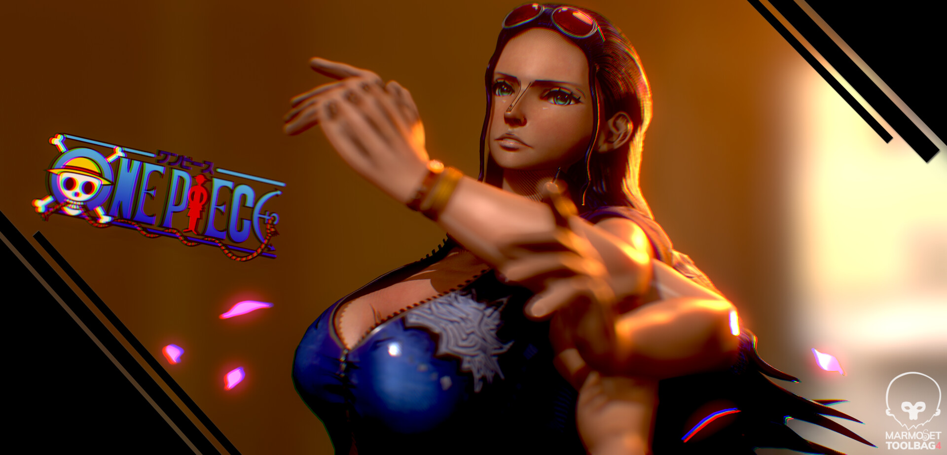 ArtStation - Nico Robin - One Piece (3D Fanart)