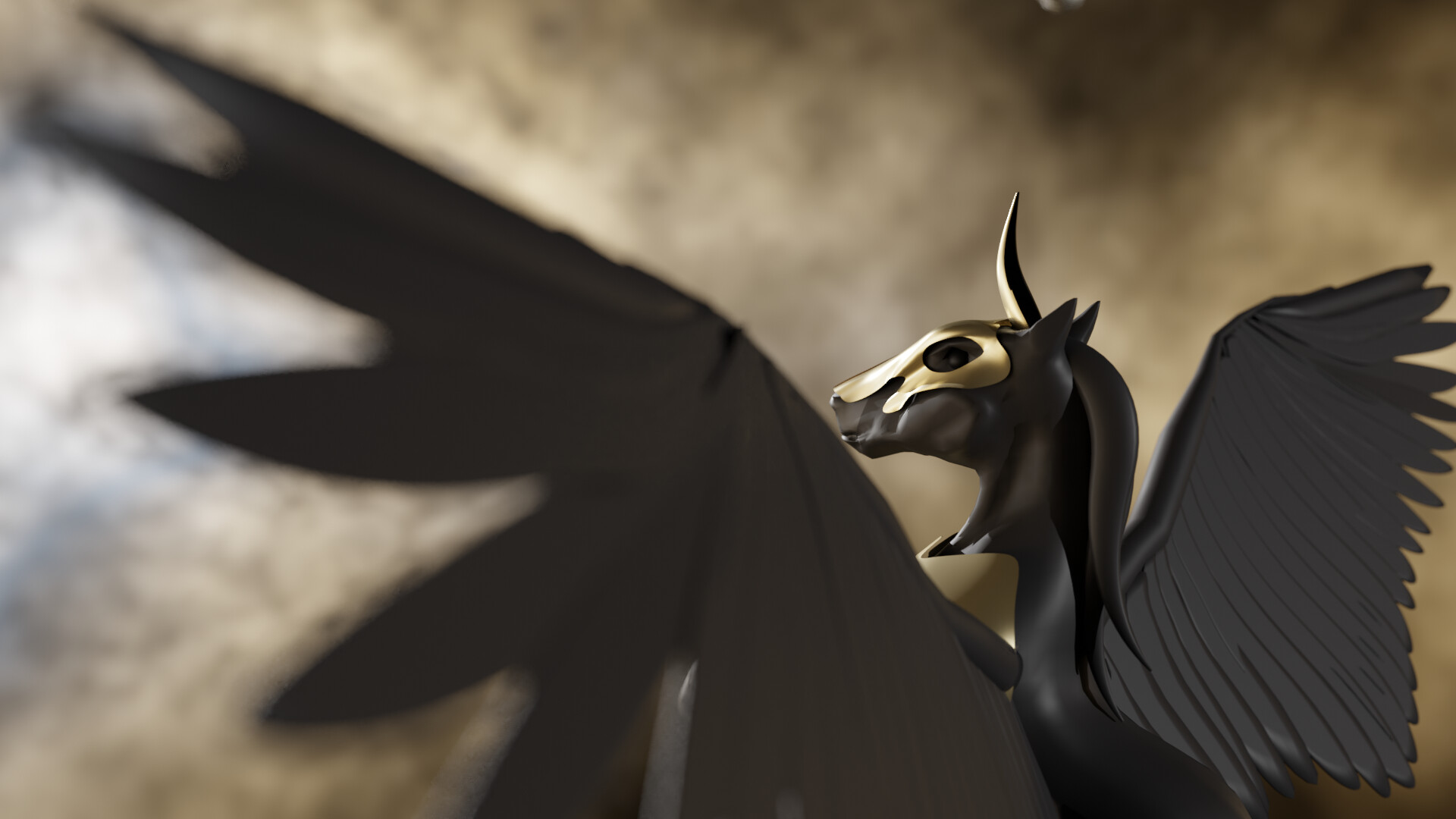 ArtStation - Turkish Mythology: Tulpar / 3D Character Modeling