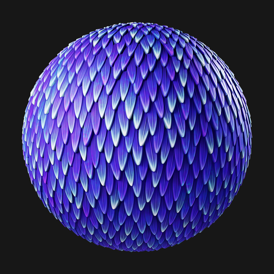 ArtStation - Procedural Feather Material