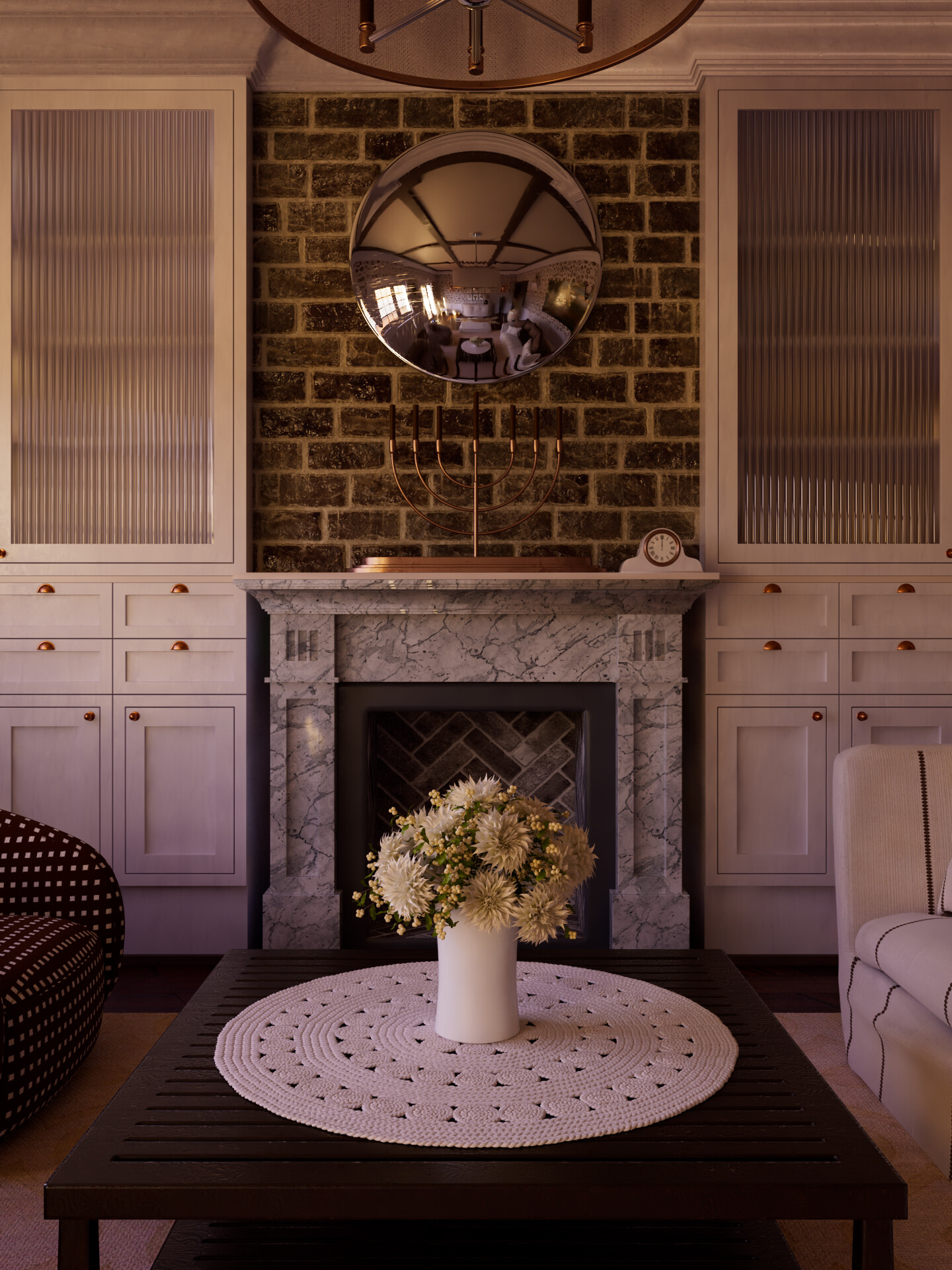 ArtStation - Floral Colonial House Reception