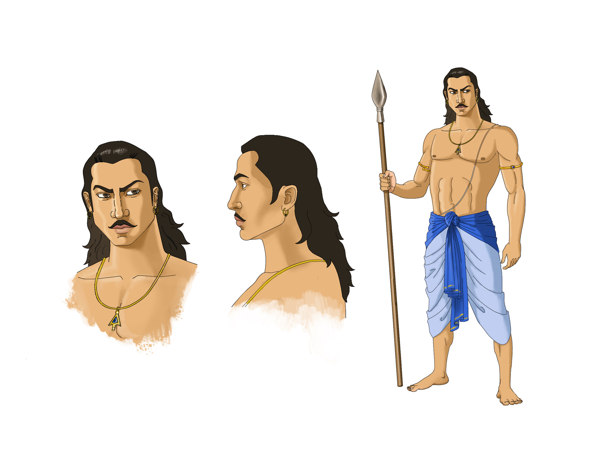 ArtStation - Generic Villager Character Design