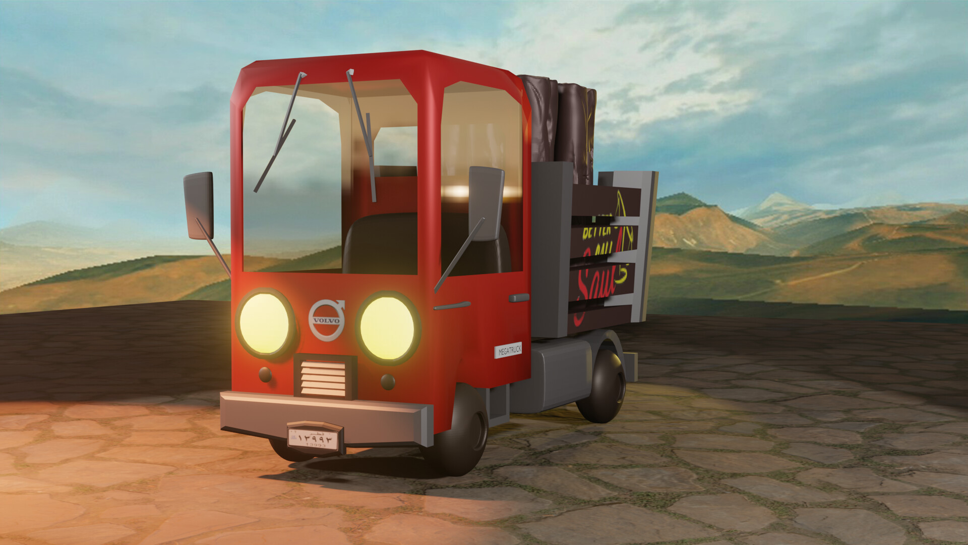 ArtStation - Based on Aleksandr Pushai's art 🎨 3D Modeling in Blender