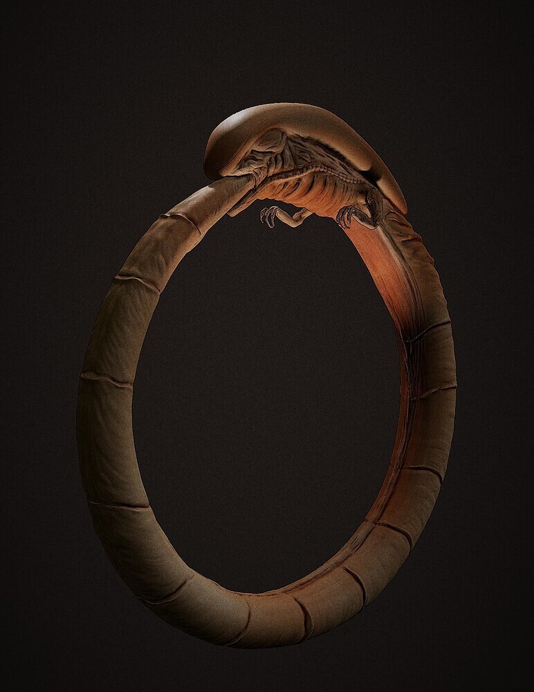ArtStation - Alien Ring concept
