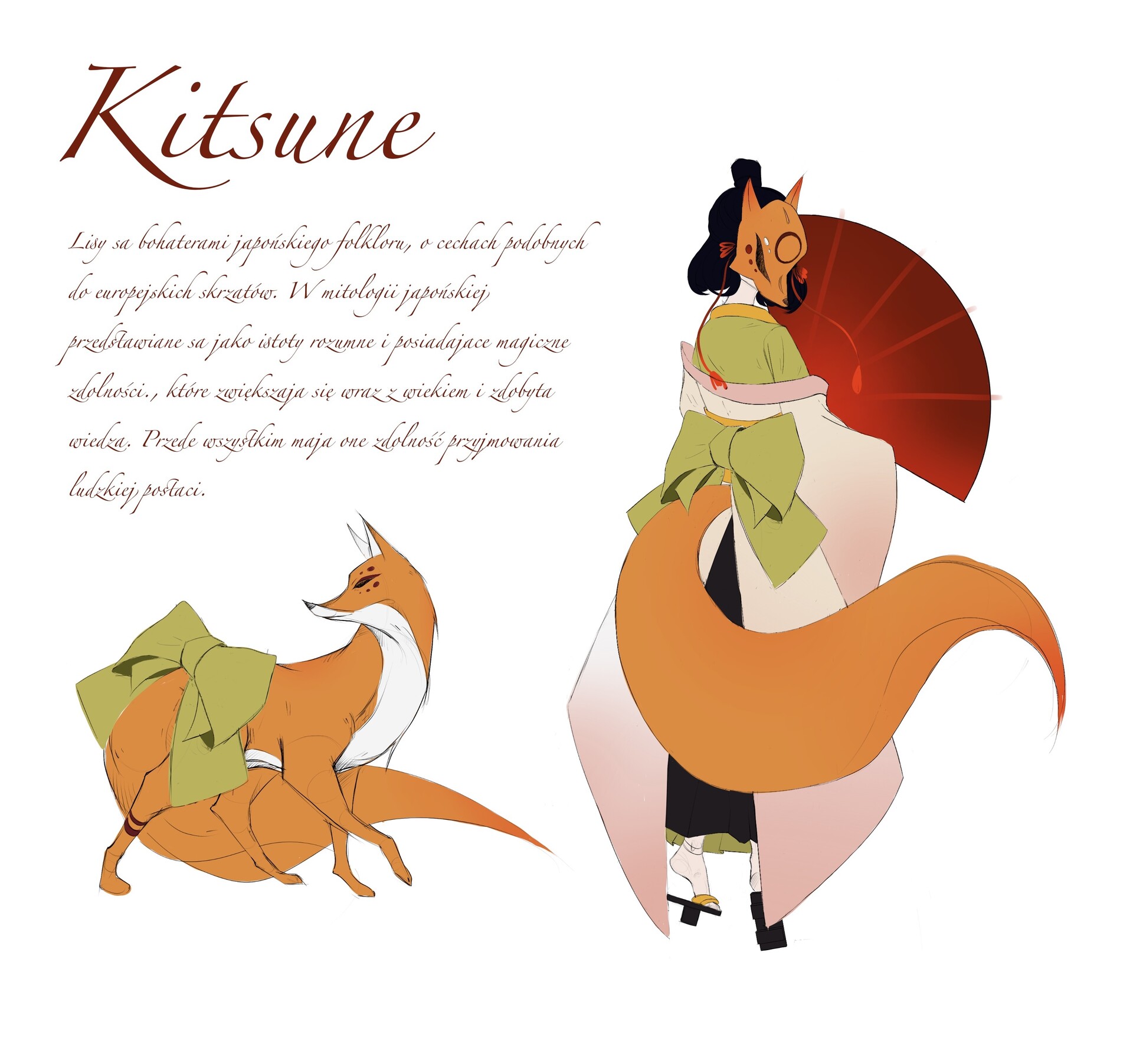 ArtStation - Kitsune Concept