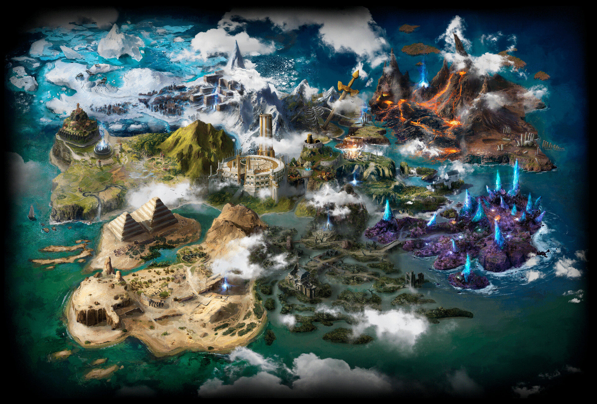 ArtStation - World Map Design