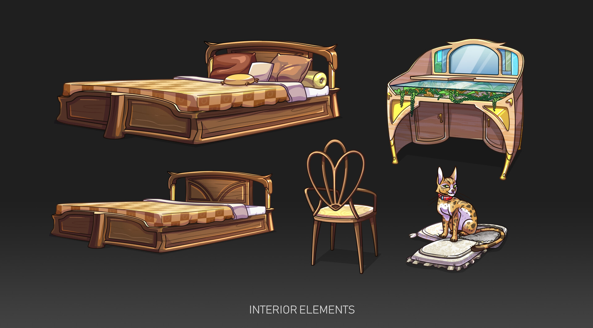 ArtStation - Interior Elements