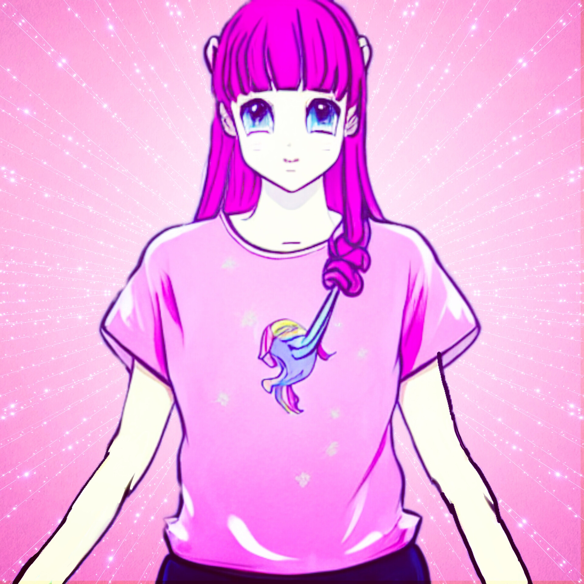 ArtStation - Unicorn girl 25