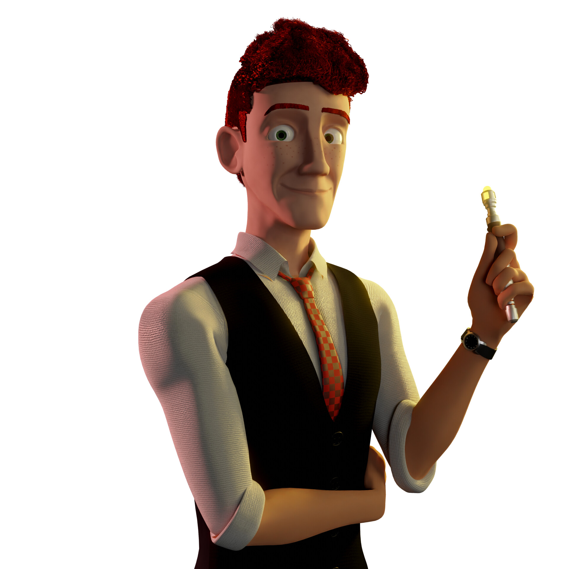 ArtStation - The Ginger Doctor and the TARDIS