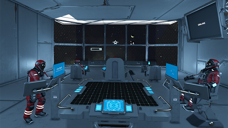 ArtStation - Animated Bridge Consoles